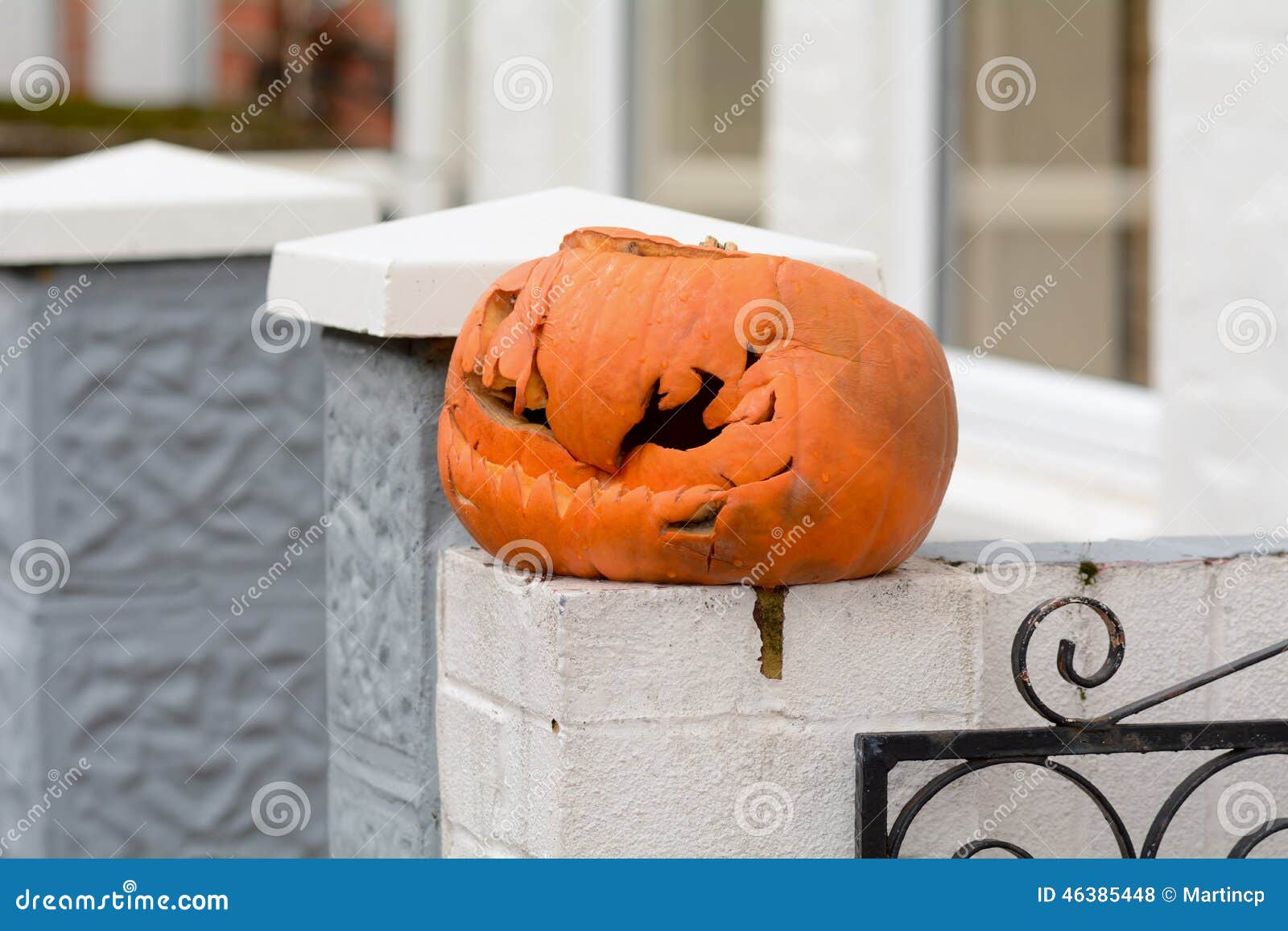 Decayed Halloween Pumpkin Stock Photos - Free & Royalty-Free Stock ...