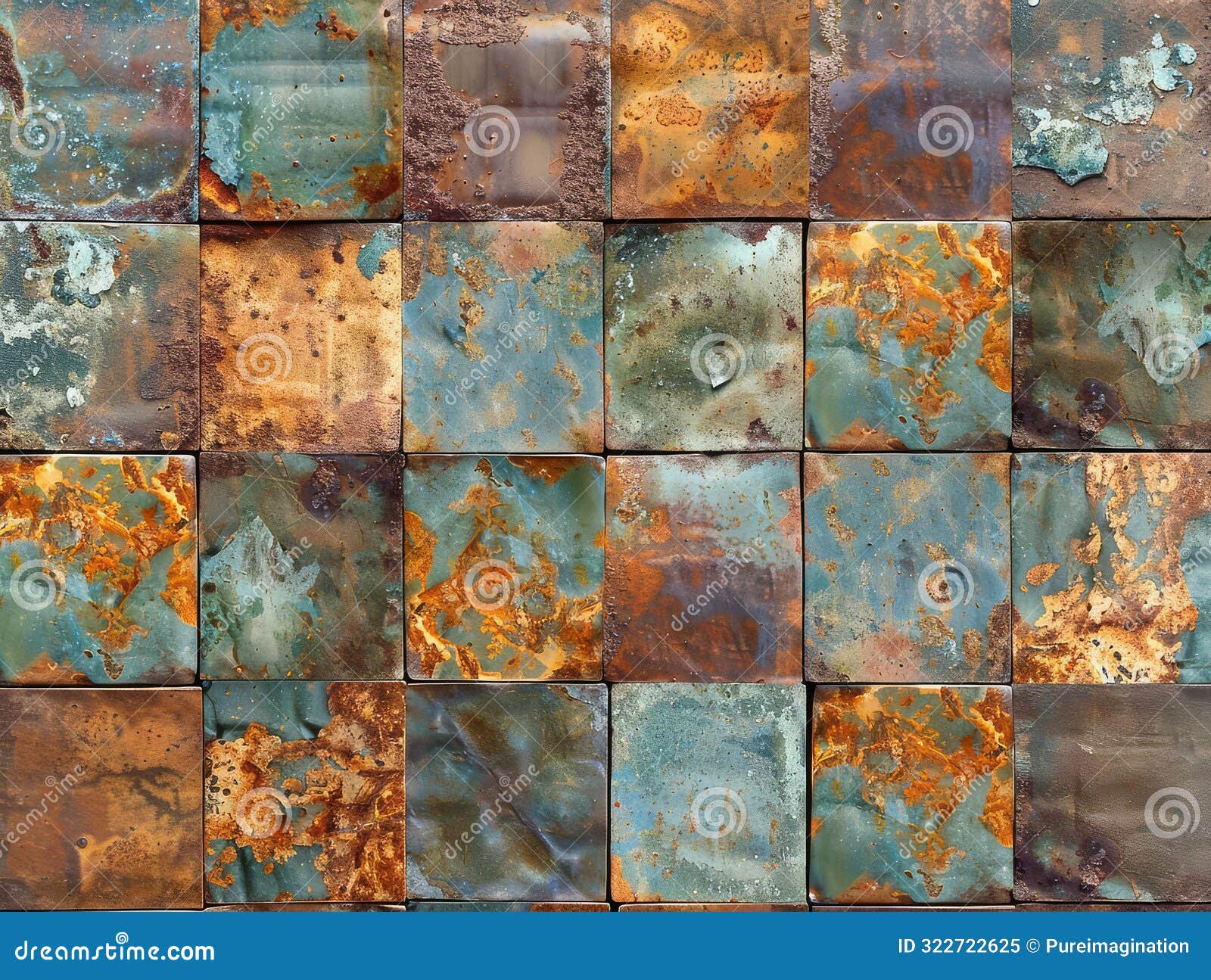 Uneven Rust On Rough, Decayed Metal Texture Stock Photography ...