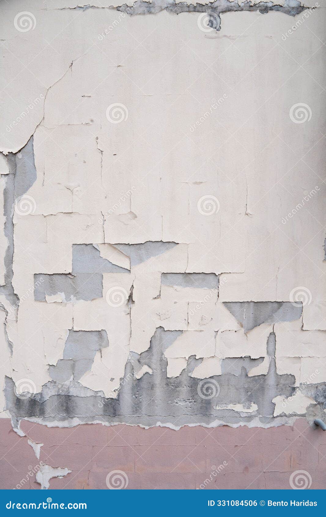 Decayed Plaster Peeling of the Wall Texture Stock Photo - Image of ...