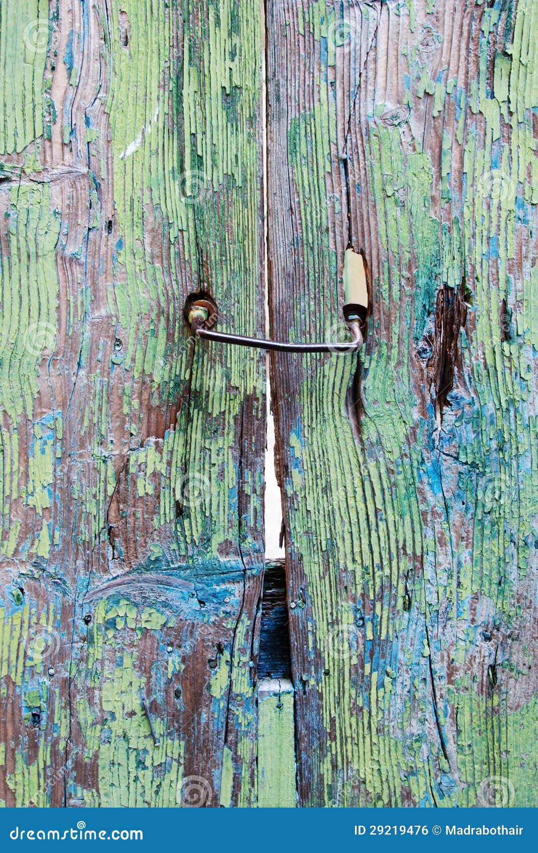 Decayed wooden door stock photo. Image of wood, doorhandle - 29219476