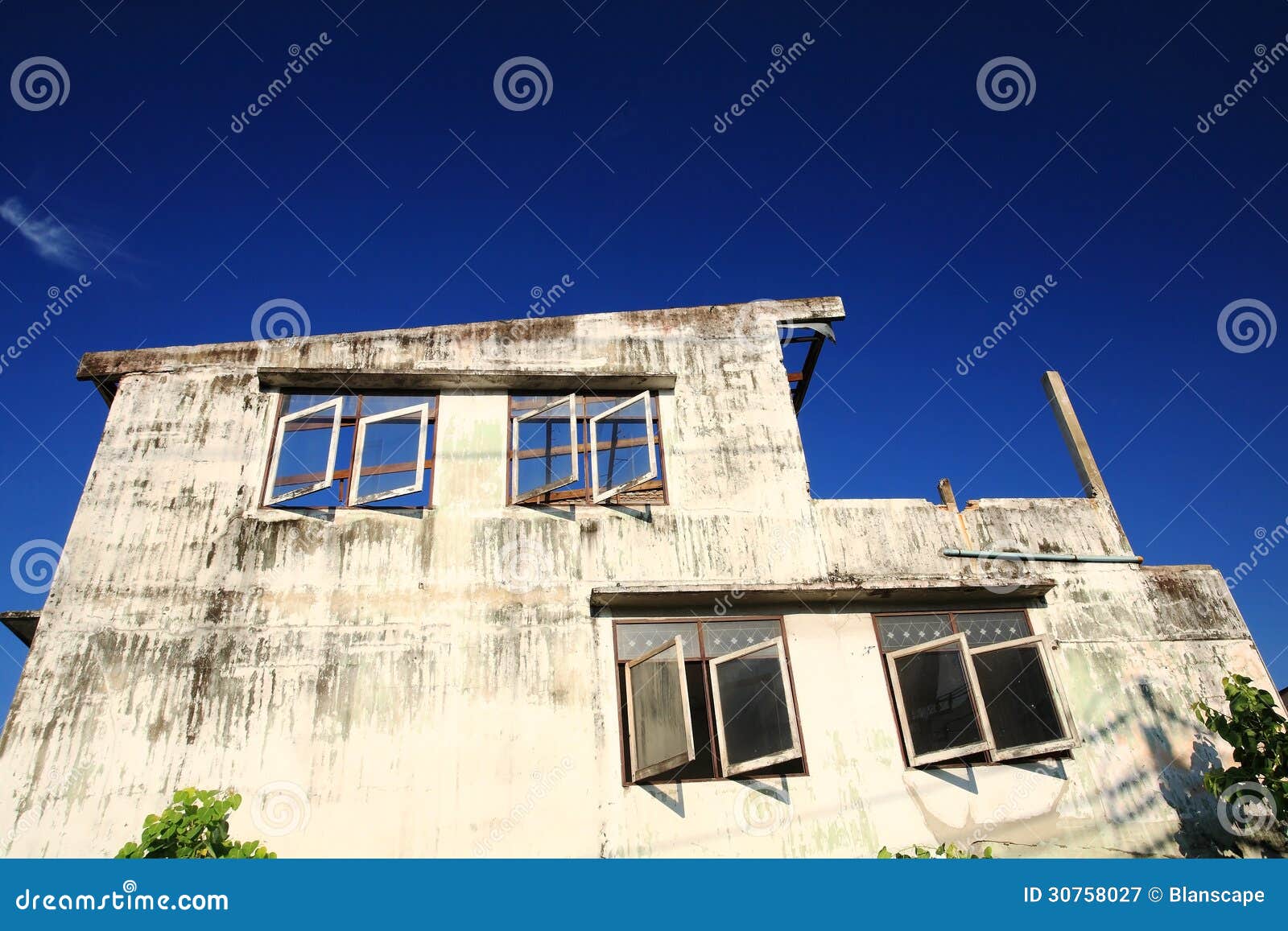 Decaying abandon house stock image. Image of concept - 30758027