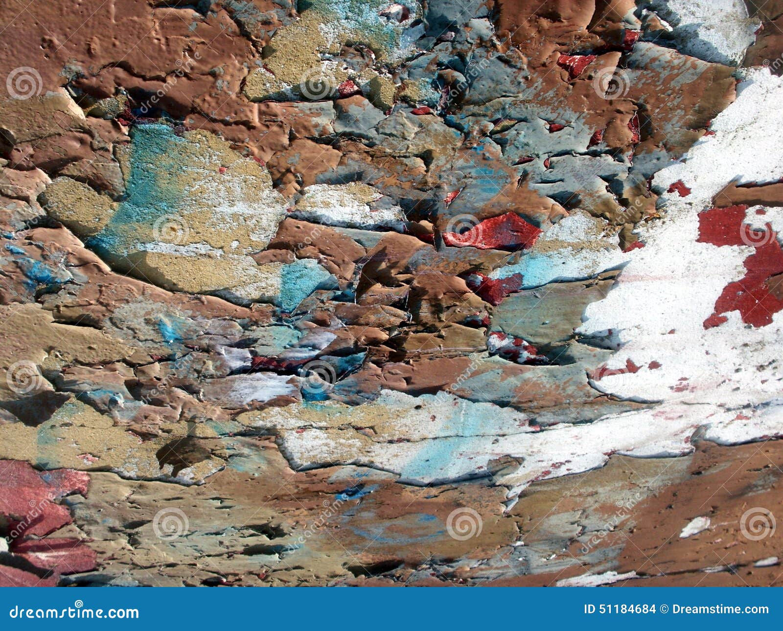 Decaying Wall stock photo. Image of bedrock, white, brown - 51184684