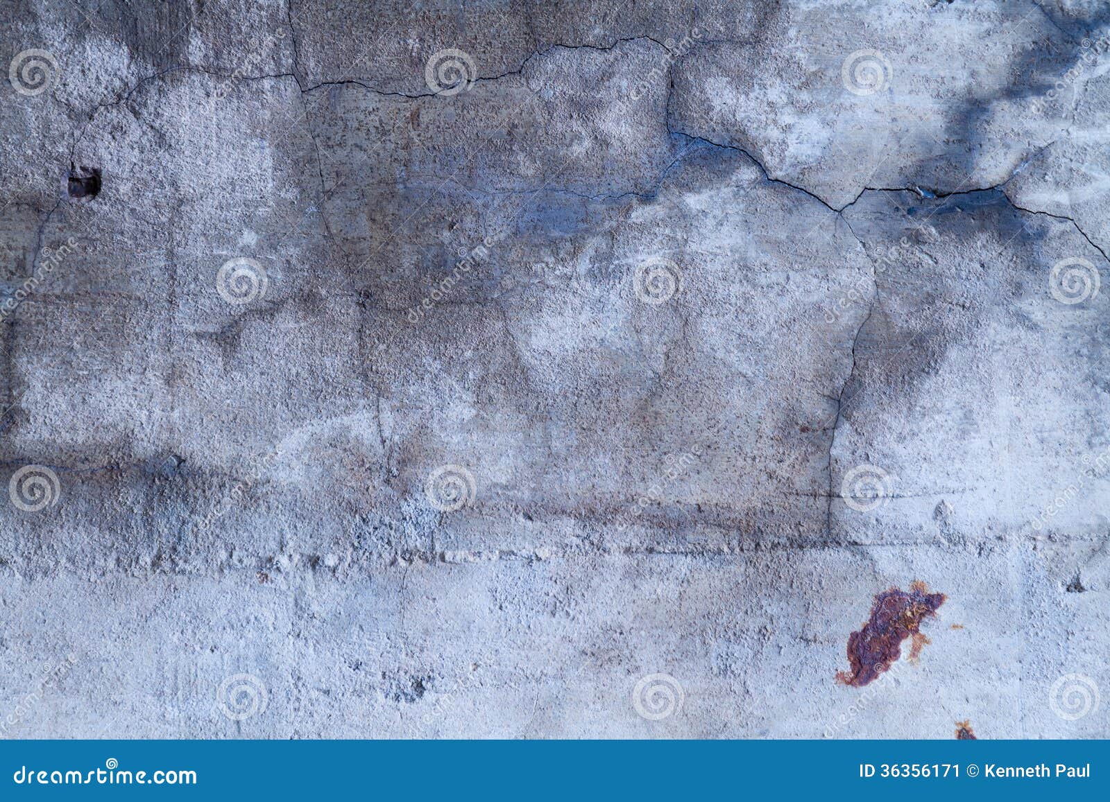 Decaying wall stock image. Image of aged, stains, blue - 36356171