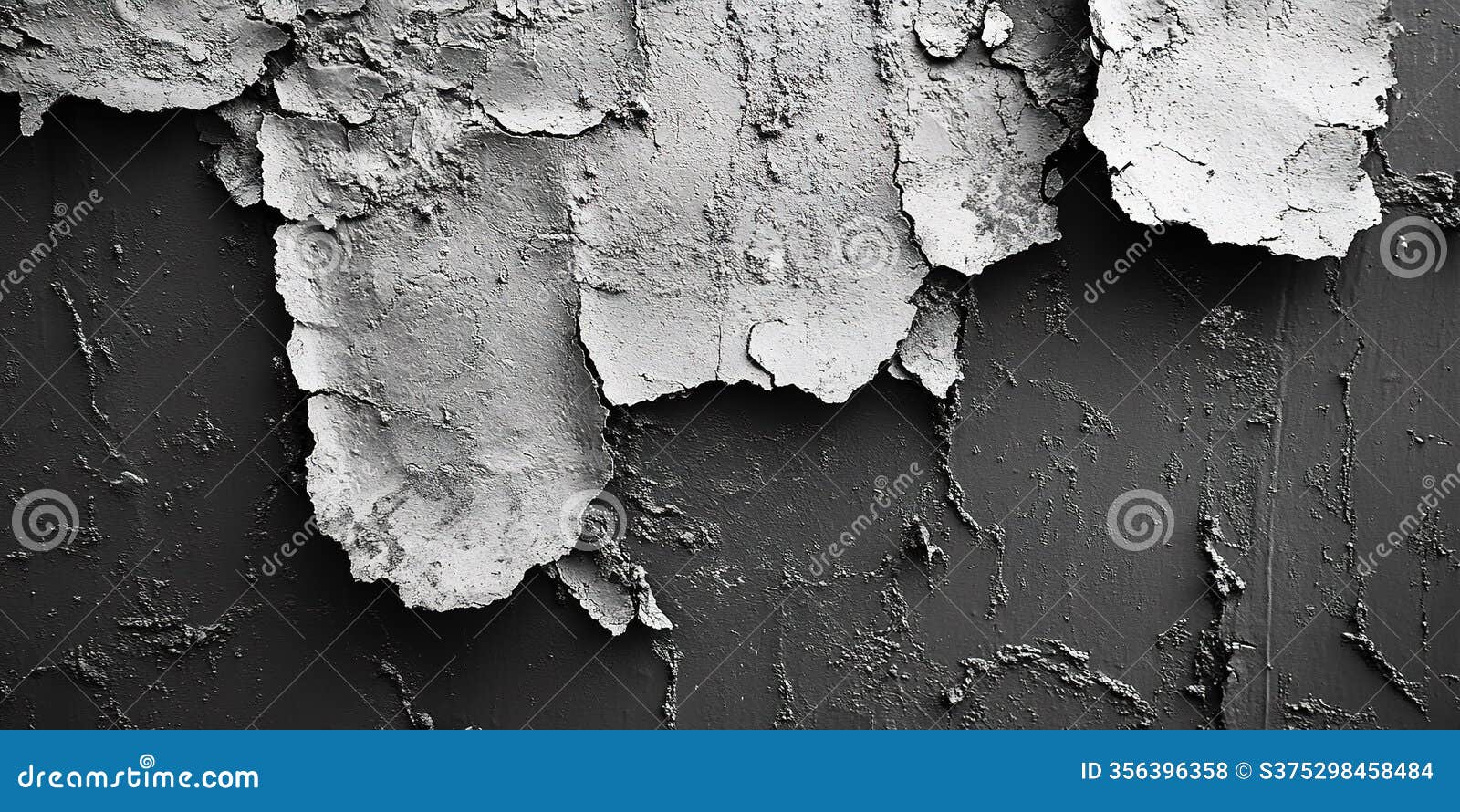 Decaying Wall Surface Revealing Layers of Plaster and Paint in an Urban ...