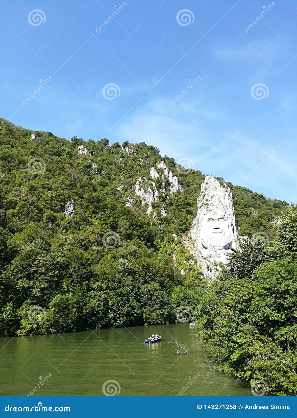 Decebal& x27;s face editorial stock photo. Image of romania - 143271268