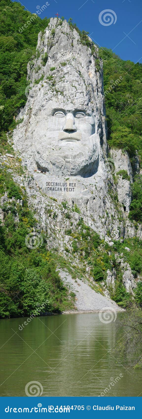 Decebalus rex stock image. Image of romania, space, park - 14194705