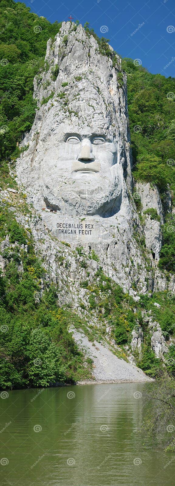 Decebalus rex stock image. Image of romania, space, park - 14194705