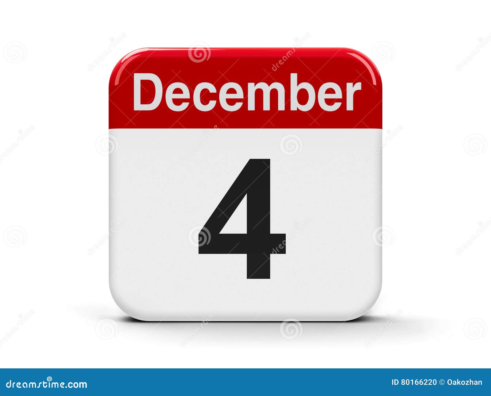 4 December stock illustratie. Illustration of vierde - 80166220