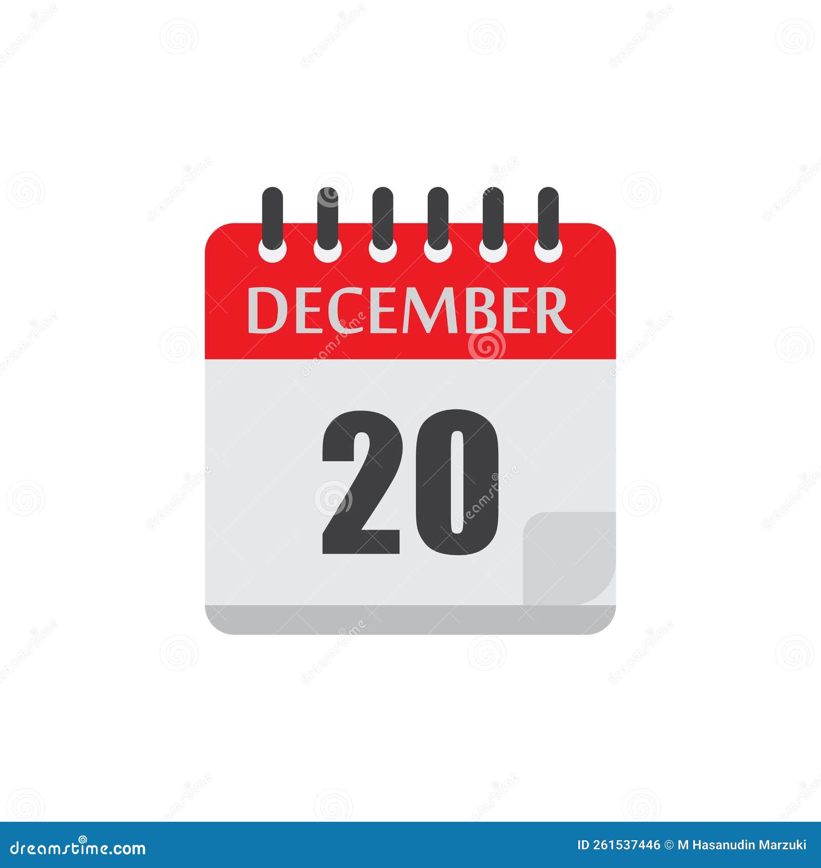 December calendar date stock illustration. Illustration of schedule ...