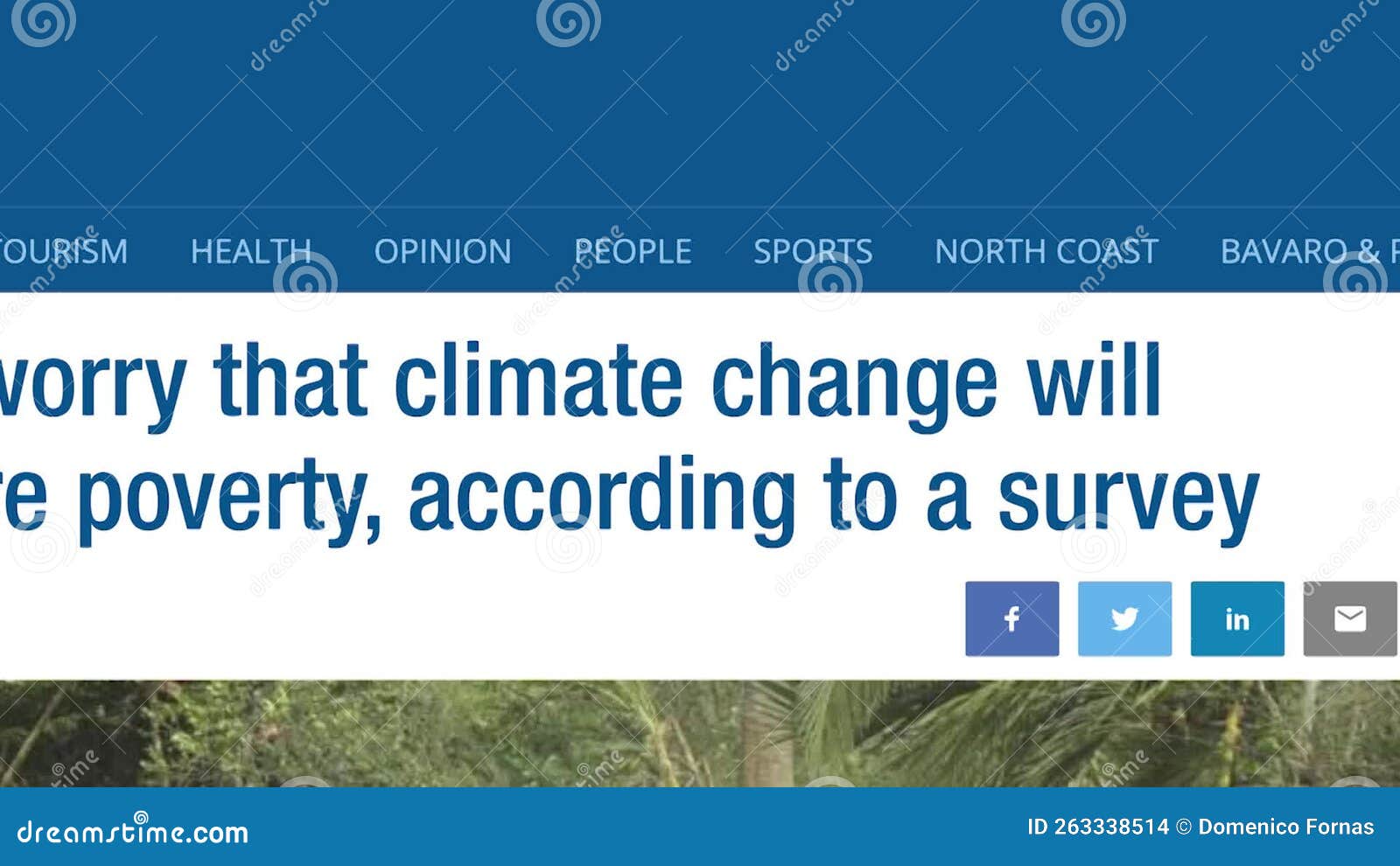 December 2022: Climate Change Headlines Fast Sequence Stock Footage ...