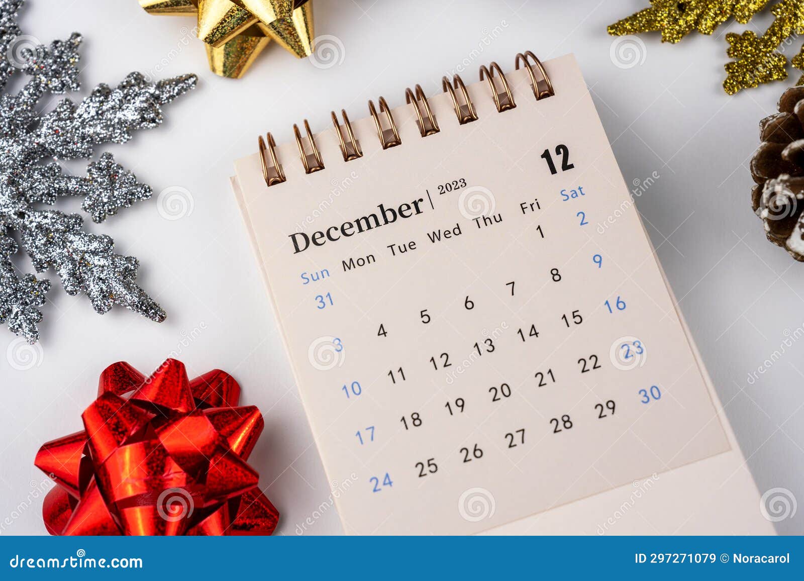 Calendar For December 19: Decorative House With The Name Of The Month ...