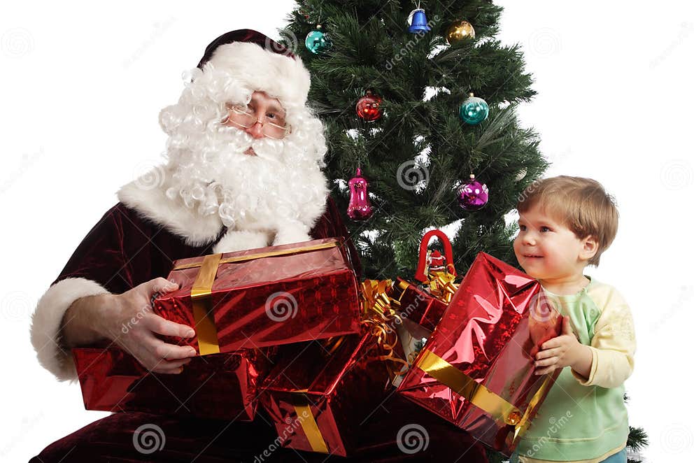 December gifts stock image. Image of male, celebrate, childhood - 3587969