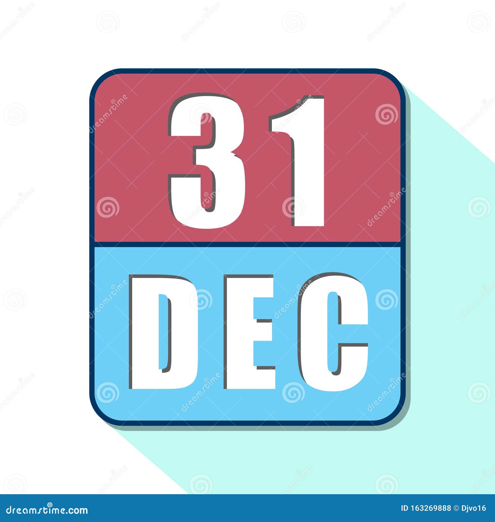 December 31st. Day 31of Month,Simple Calendar Icon on White Background ... December 31st. Day 31of Month,Simple Calendar Icon on White Background ...