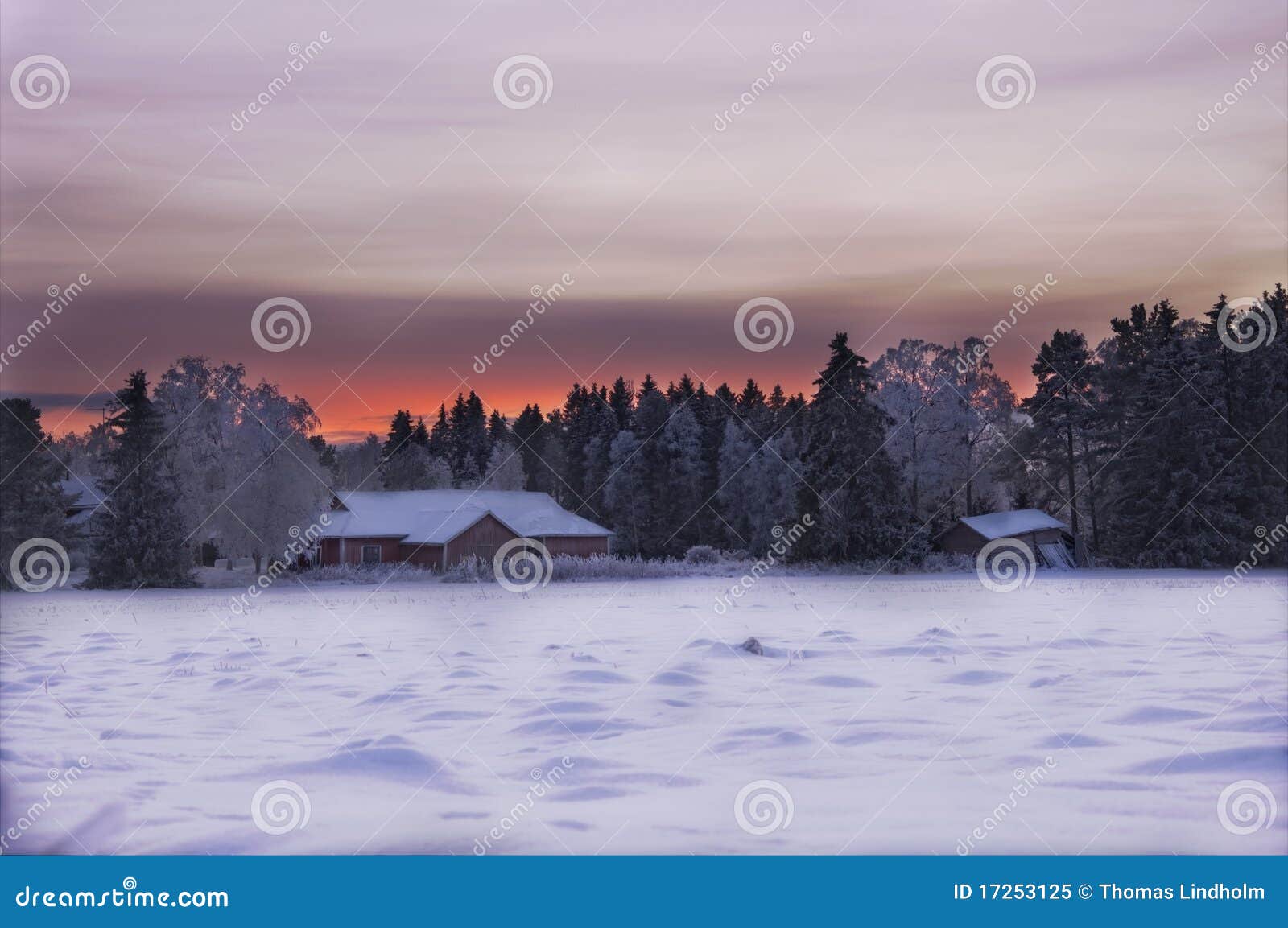 December sunset stock image. Image of december, dark - 17253125