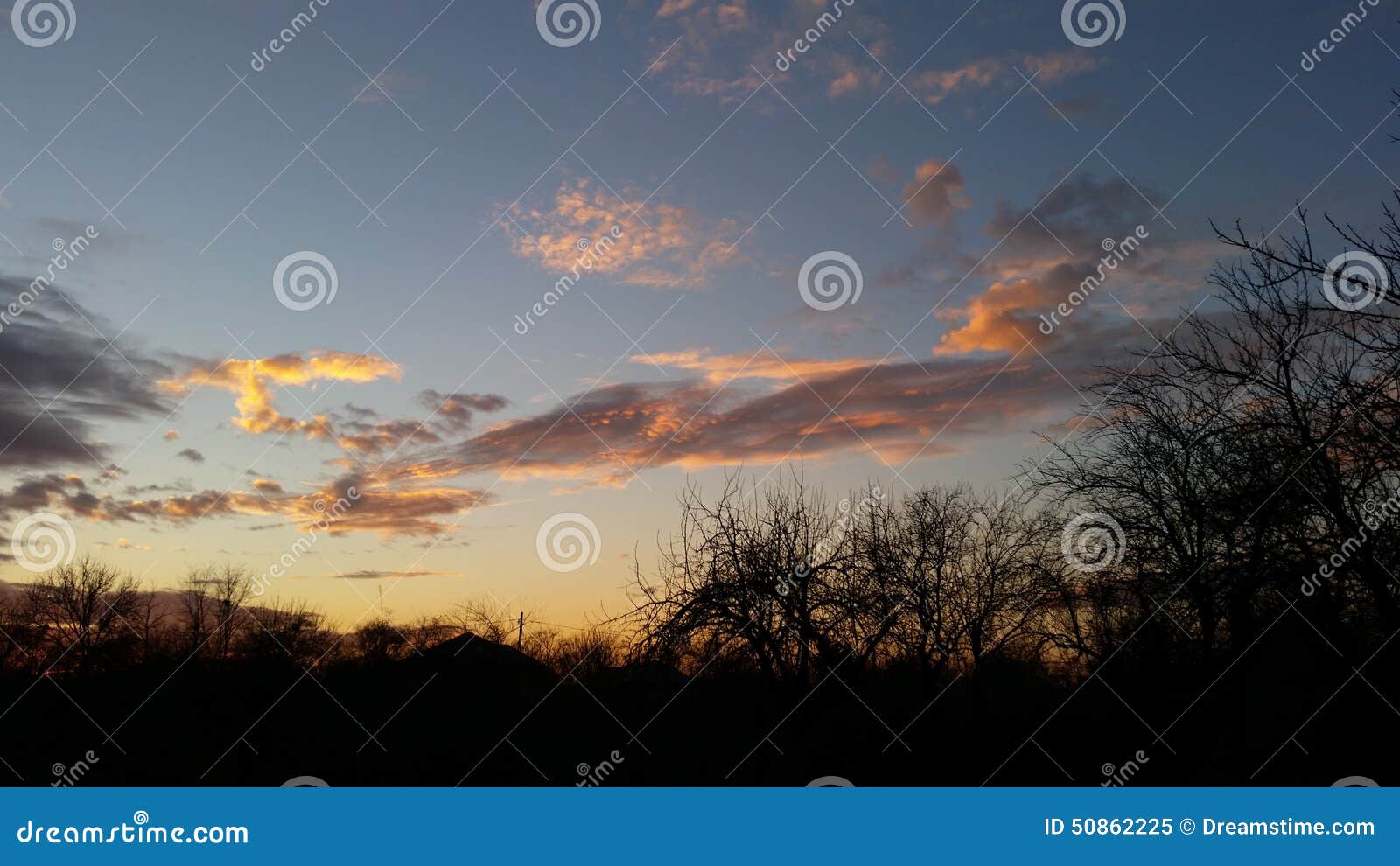 December Sunset stock image. Image of winter, december - 50862225