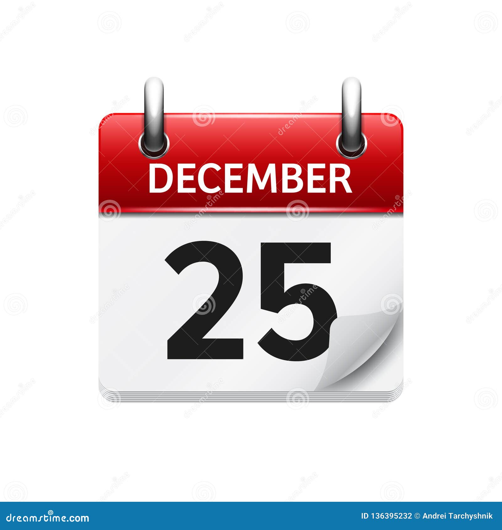 December 25. Vector Flat daily Calendar Icon. Date and Time, Day, Month ... December 25. Vector Flat daily Calendar Icon. Date and Time, Day, Month ...