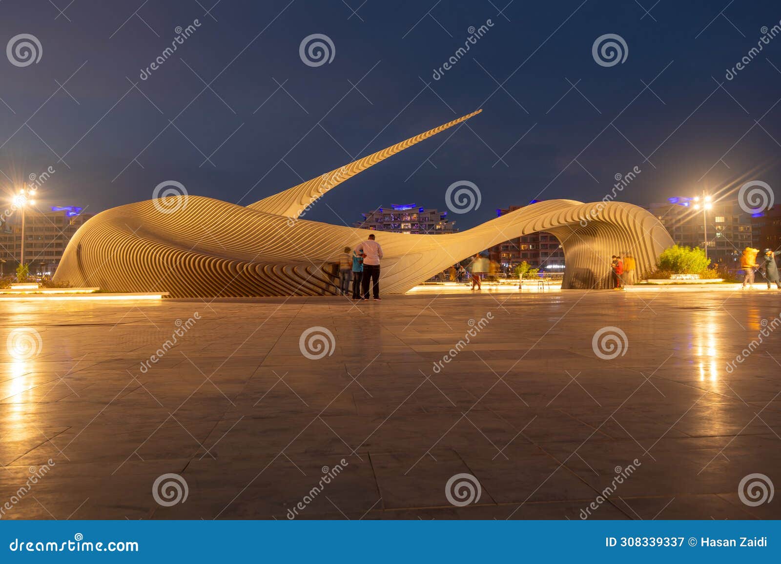 View of Athar (the Symbol of Deep Respect for Women in Bahrain ...