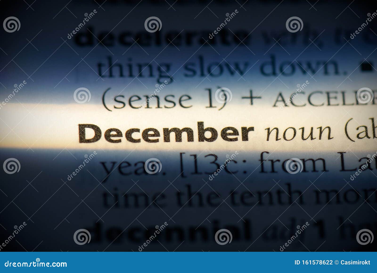 December stock photo. Image of closeup, detail, minimal - 161578622