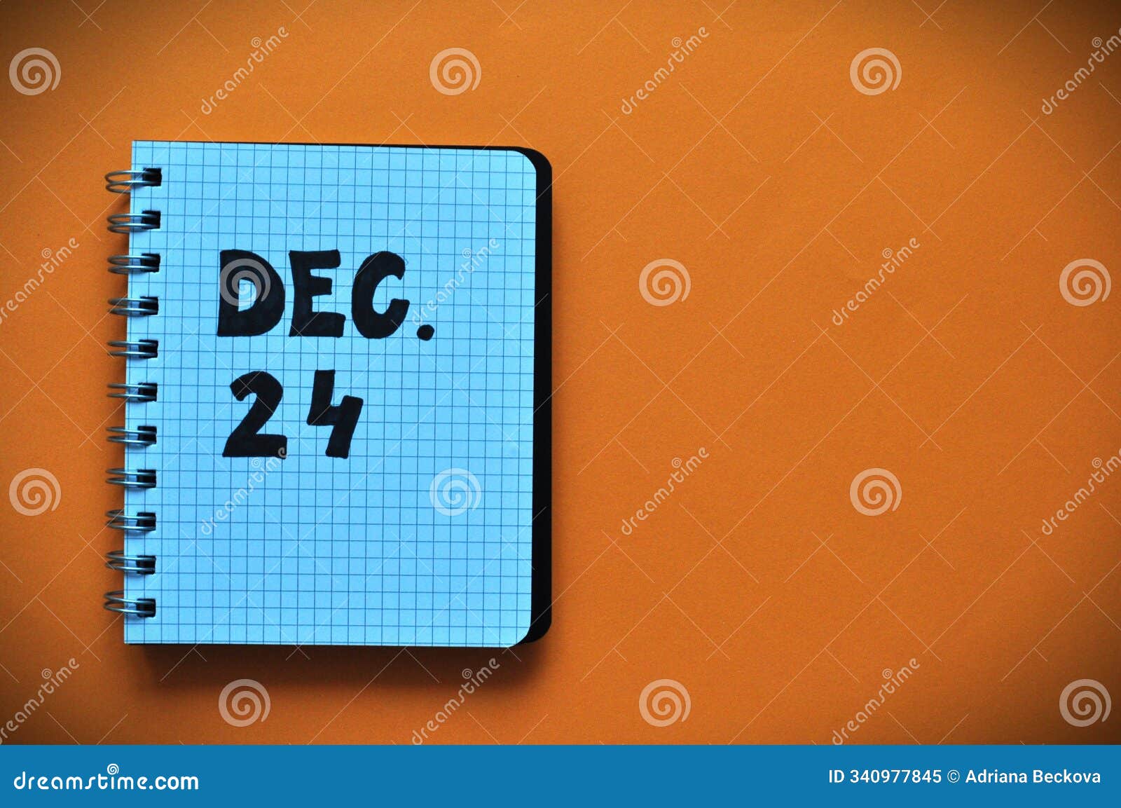 December 24 Write in Calendar Stock Image - Image of sign, brand: 340977845