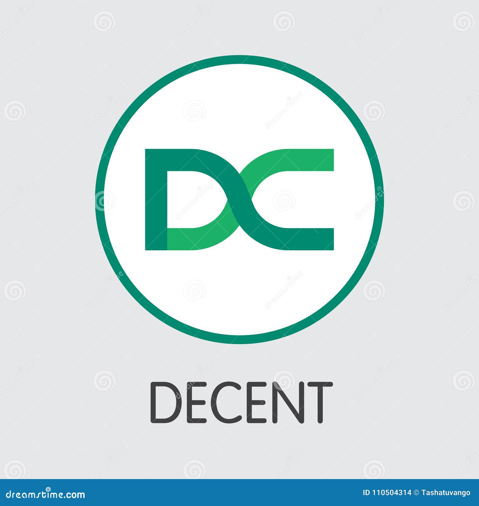 Decent Virtual Currency - Vector Pictogram. Stock Vector - Illustration ...