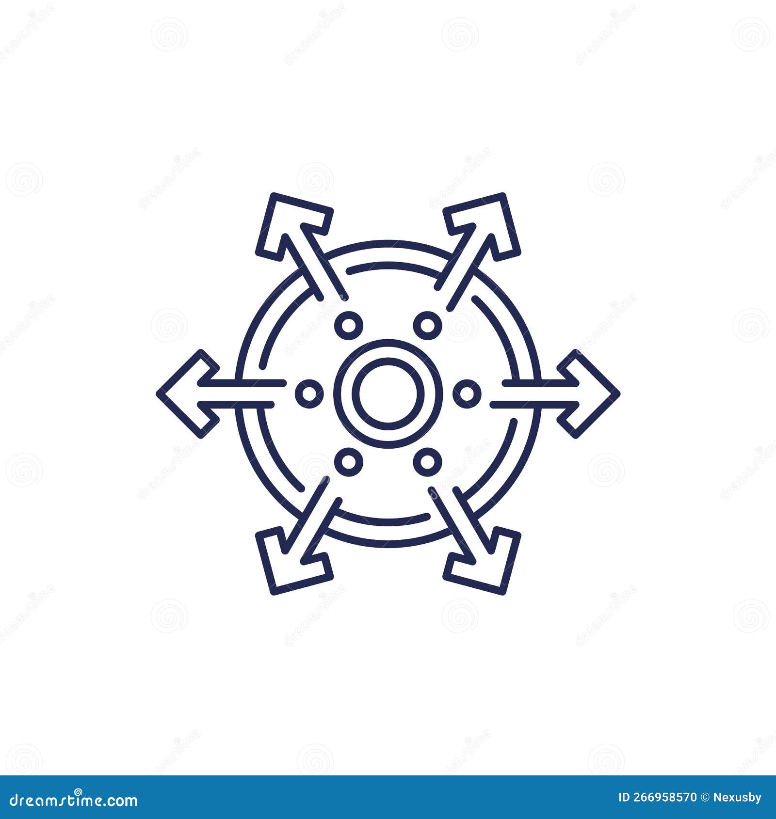 Decentralization, Decentralized Structure Icon Cartoon Vector ... Decentralization, Decentralized Structure Icon Cartoon Vector ...