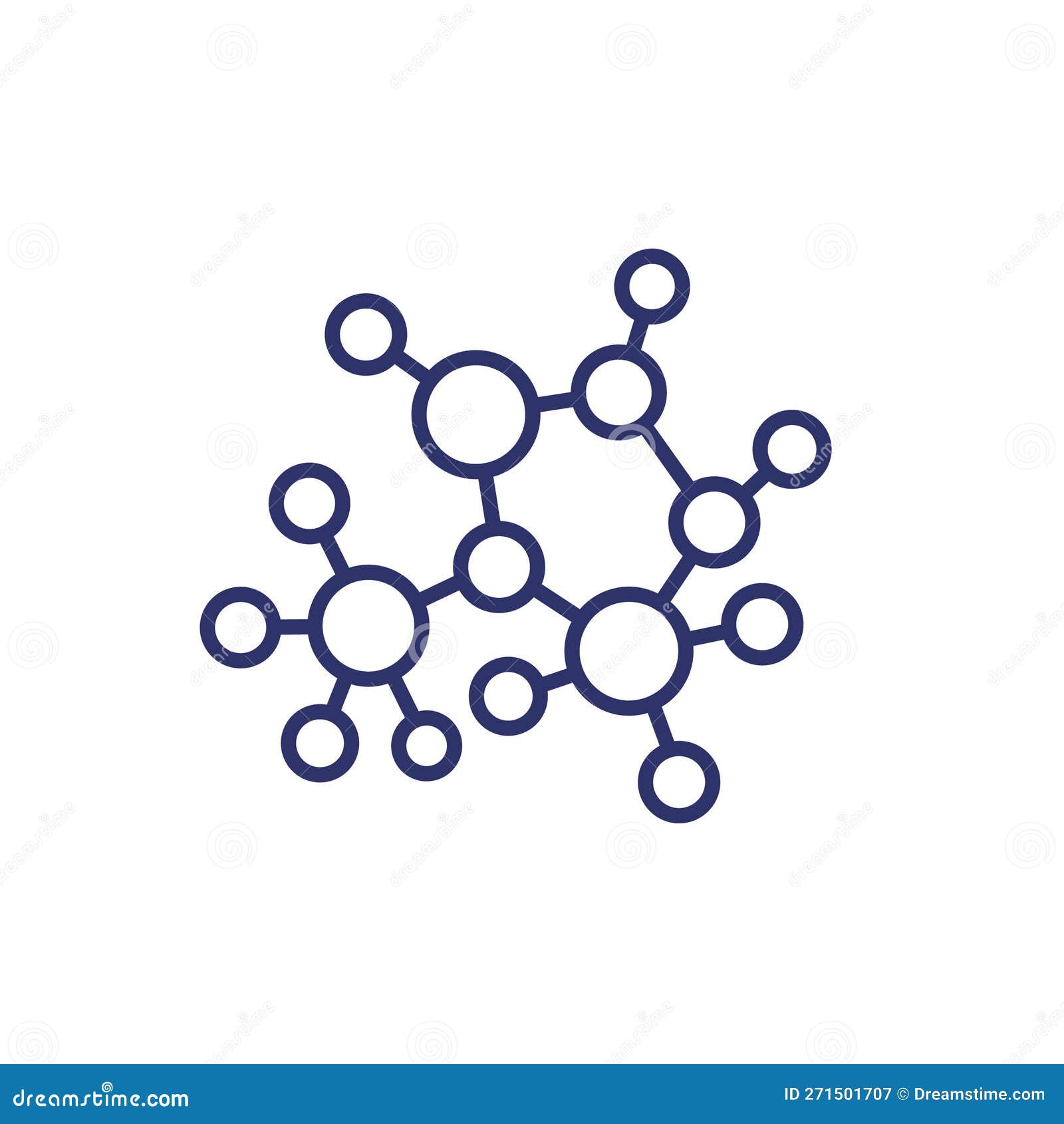 Decentralization, Decentralized Structure Icon Stock Vector ...