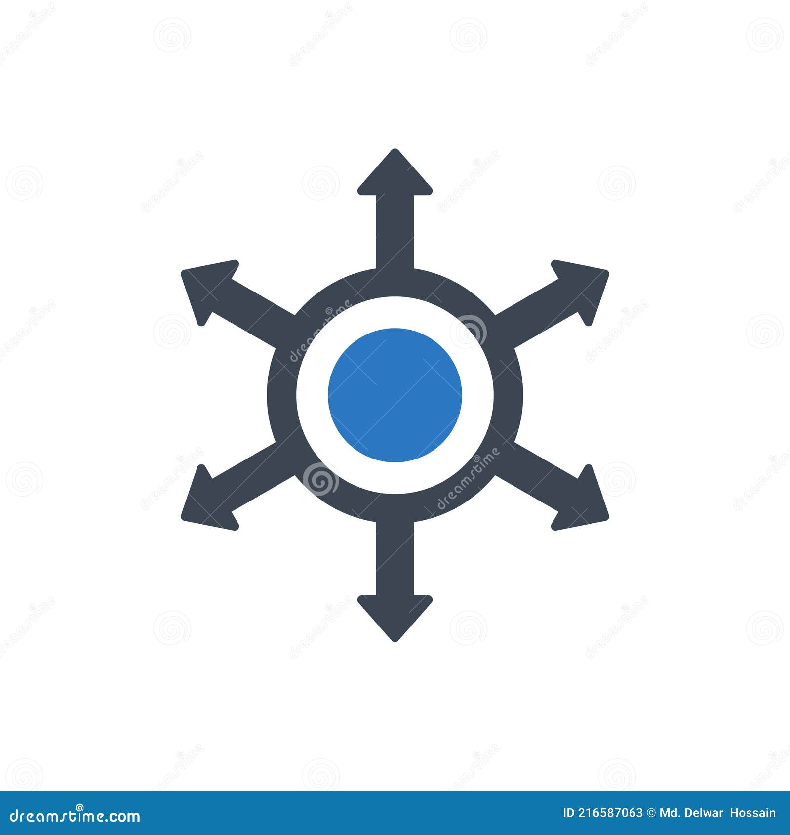 Decentralization Icon. Decentralized System Concept Symbol Desig Vector ...