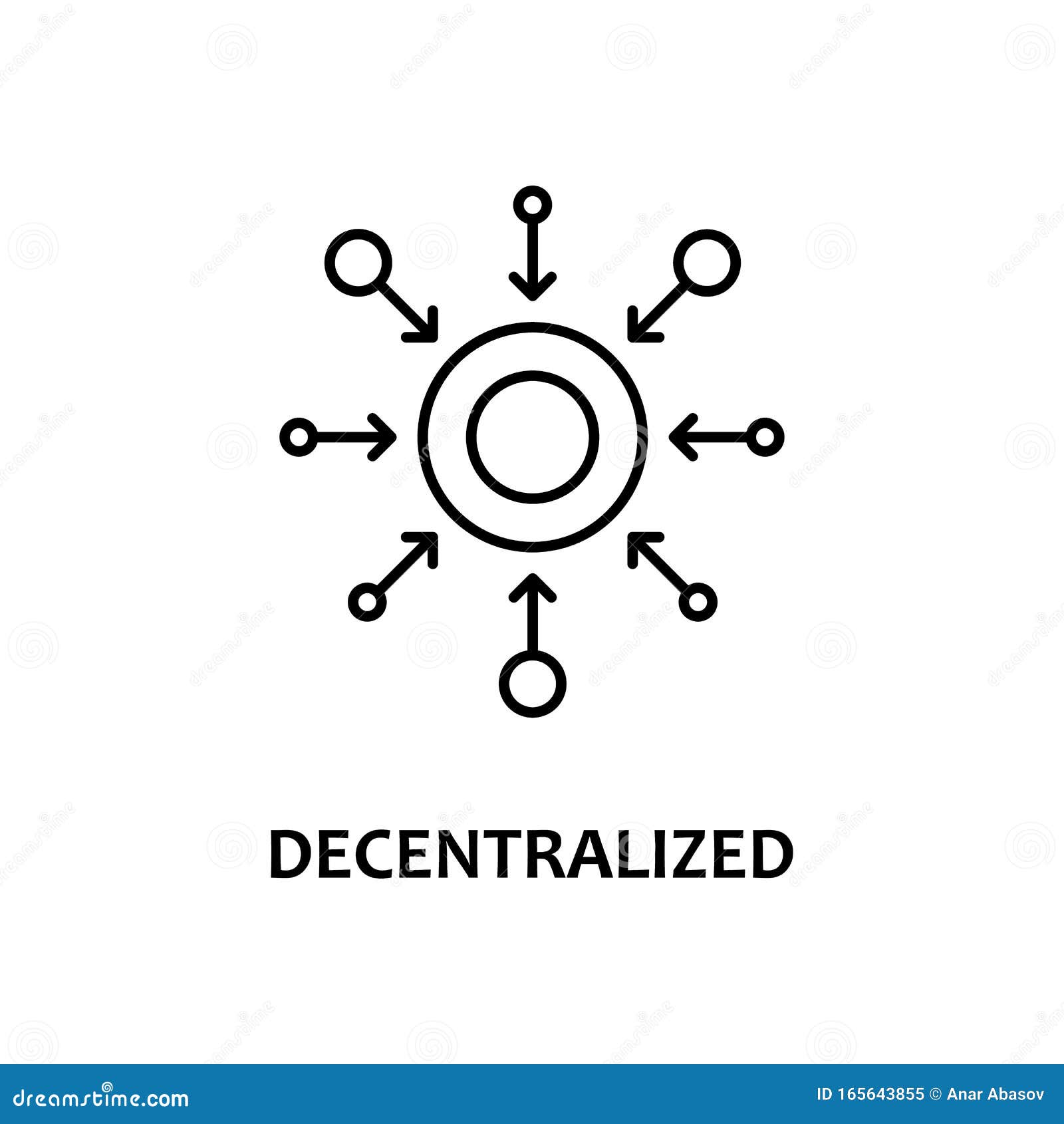 Decentralized Icon. Trendy Flat Vector Decentralized Icon On White ... Decentralized Icon. Trendy Flat Vector Decentralized Icon On White ...