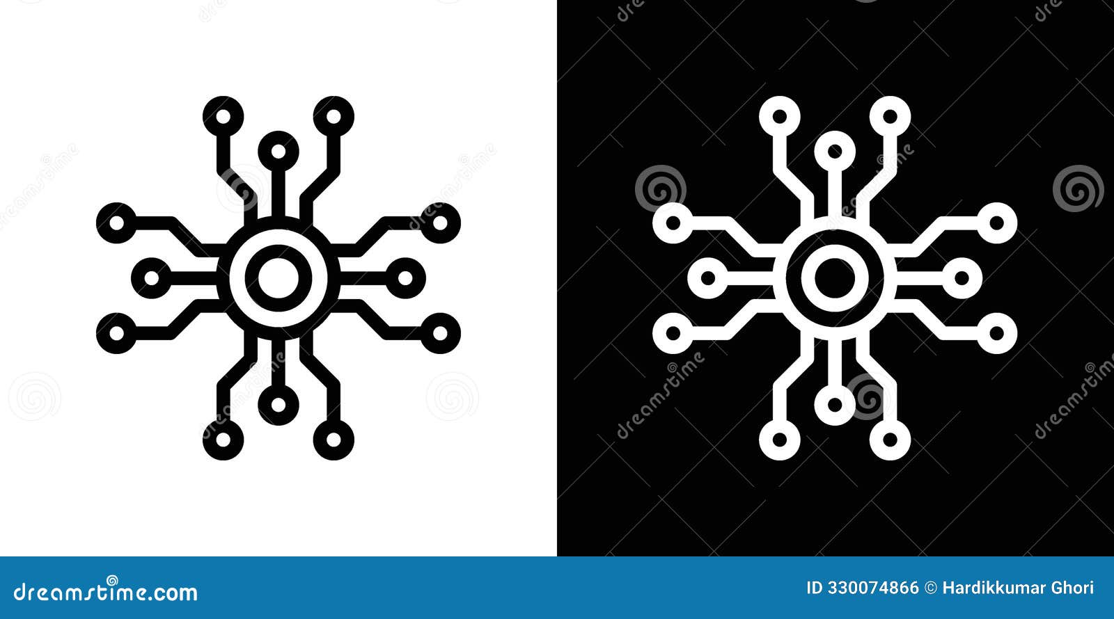 Decentralized Icon In Trendy Design Style. Decentralized Icon Isolated ...