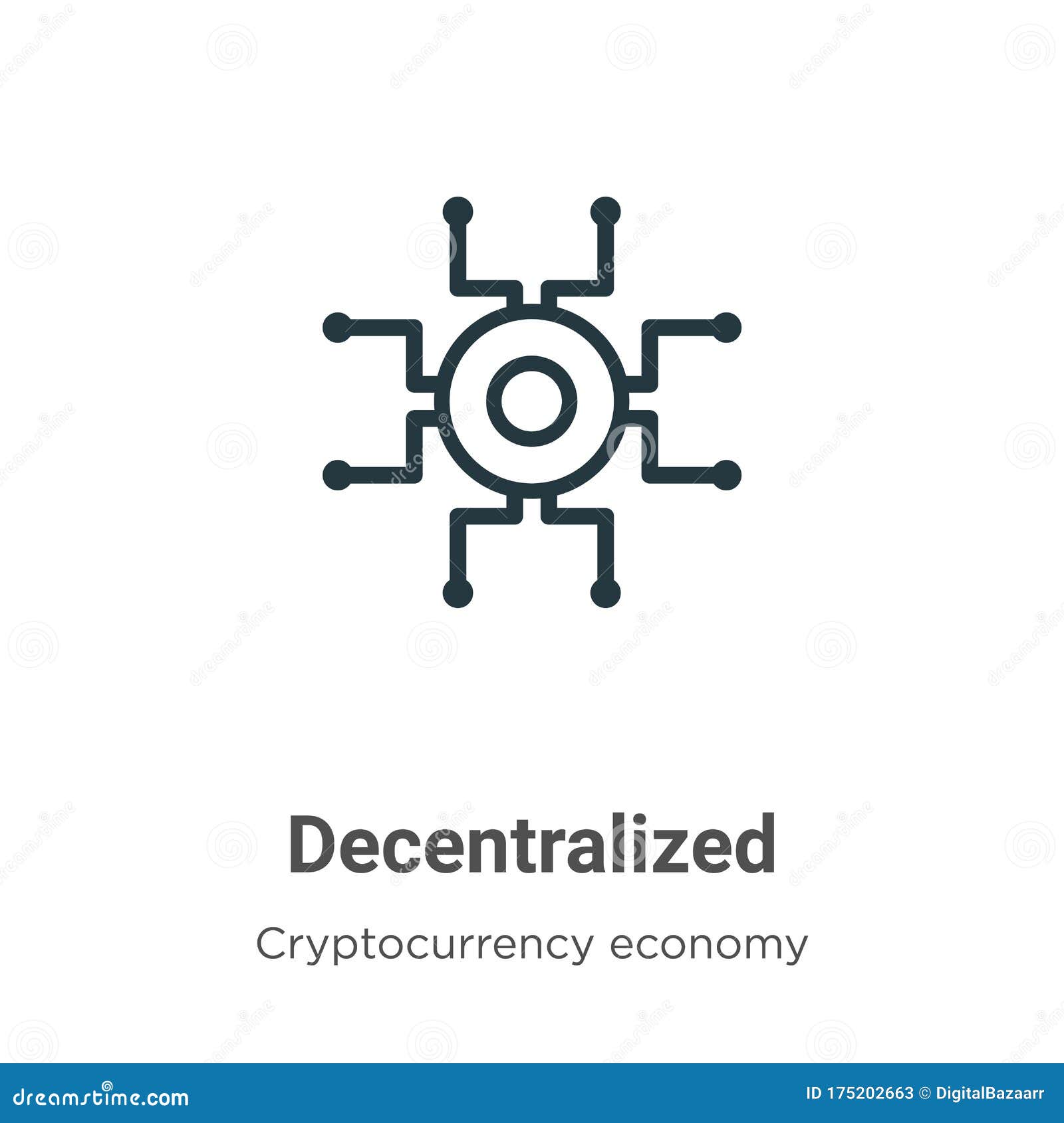 Decentralize Compound Connection Encrypted Network Button Cyberspace ...