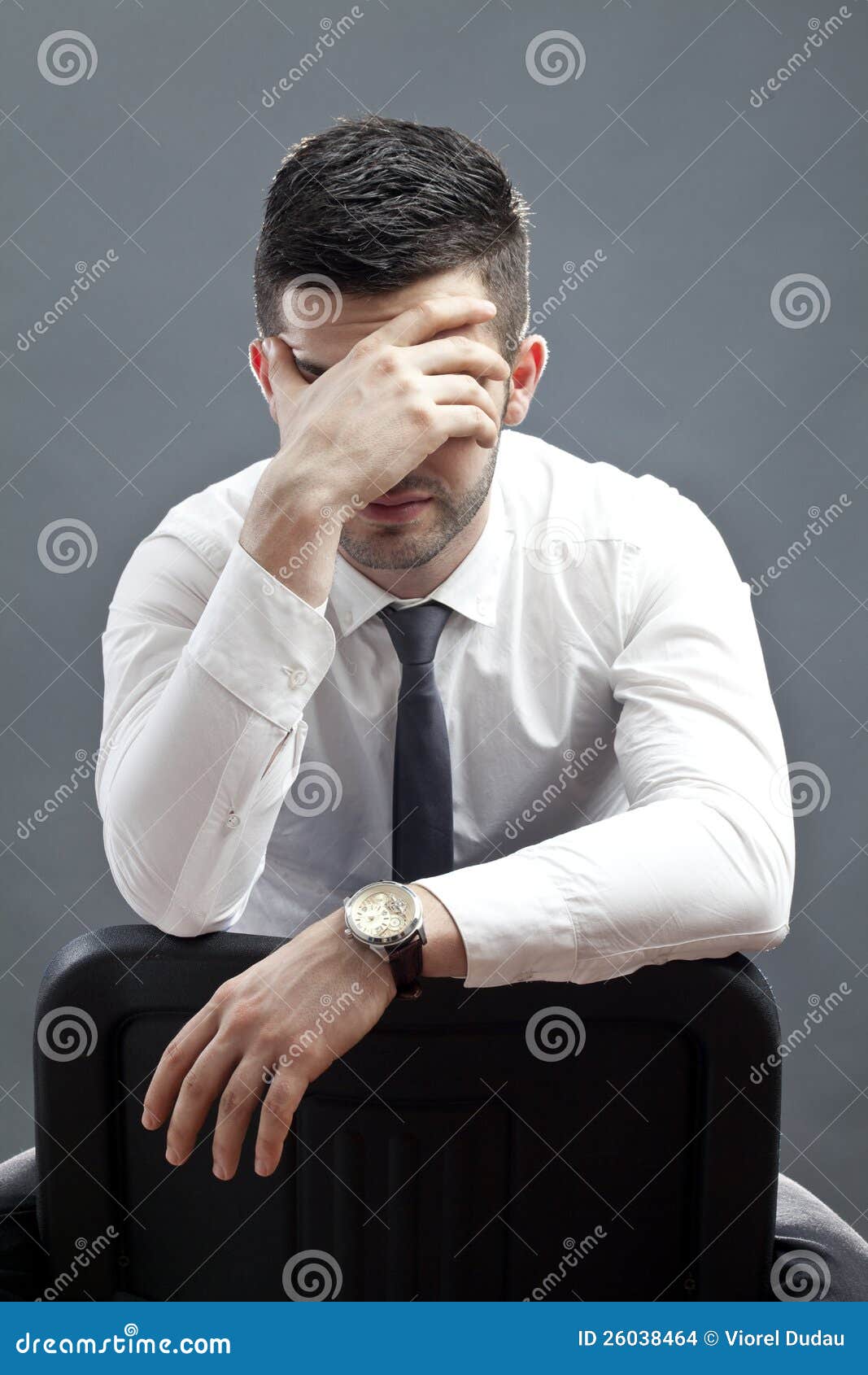 Deception stock photo. Image of depress, caucasian, attitude - 26038464