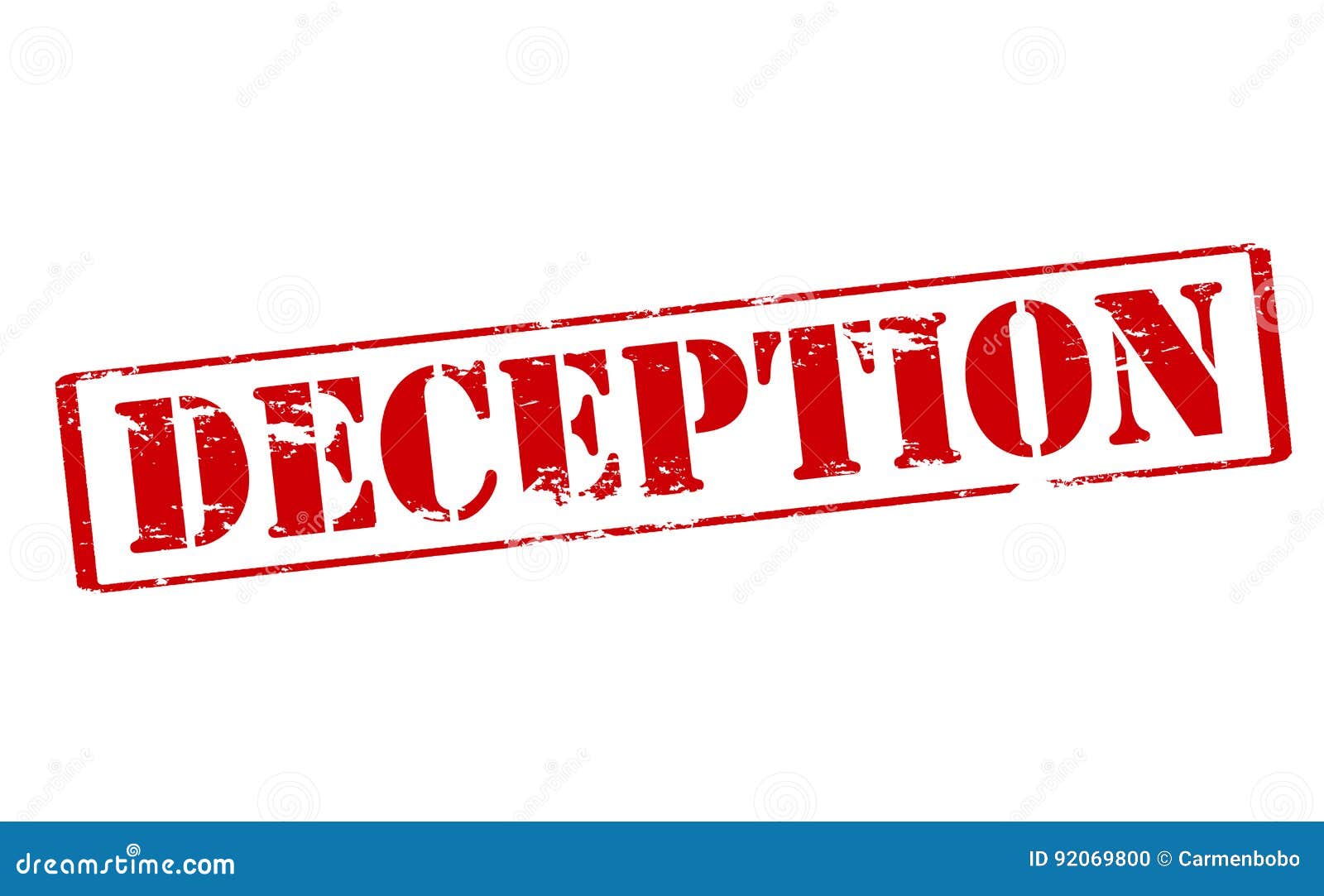Deception ilustração stock. Ilustração de humor, conceito - 92069800