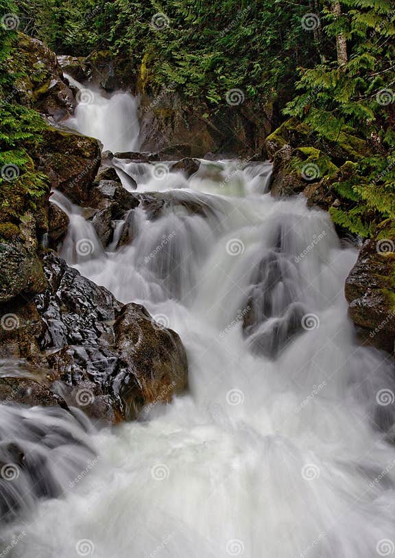 Deception Falls, Washington State Stock Image - Image of deception ...