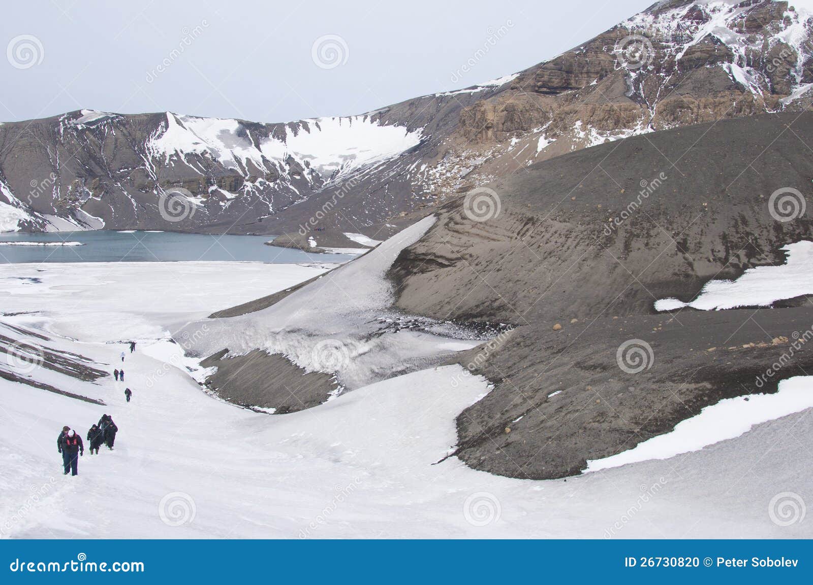 Deception Island, Antarctica Stock Photo - Image of hiking, snow: 26730820