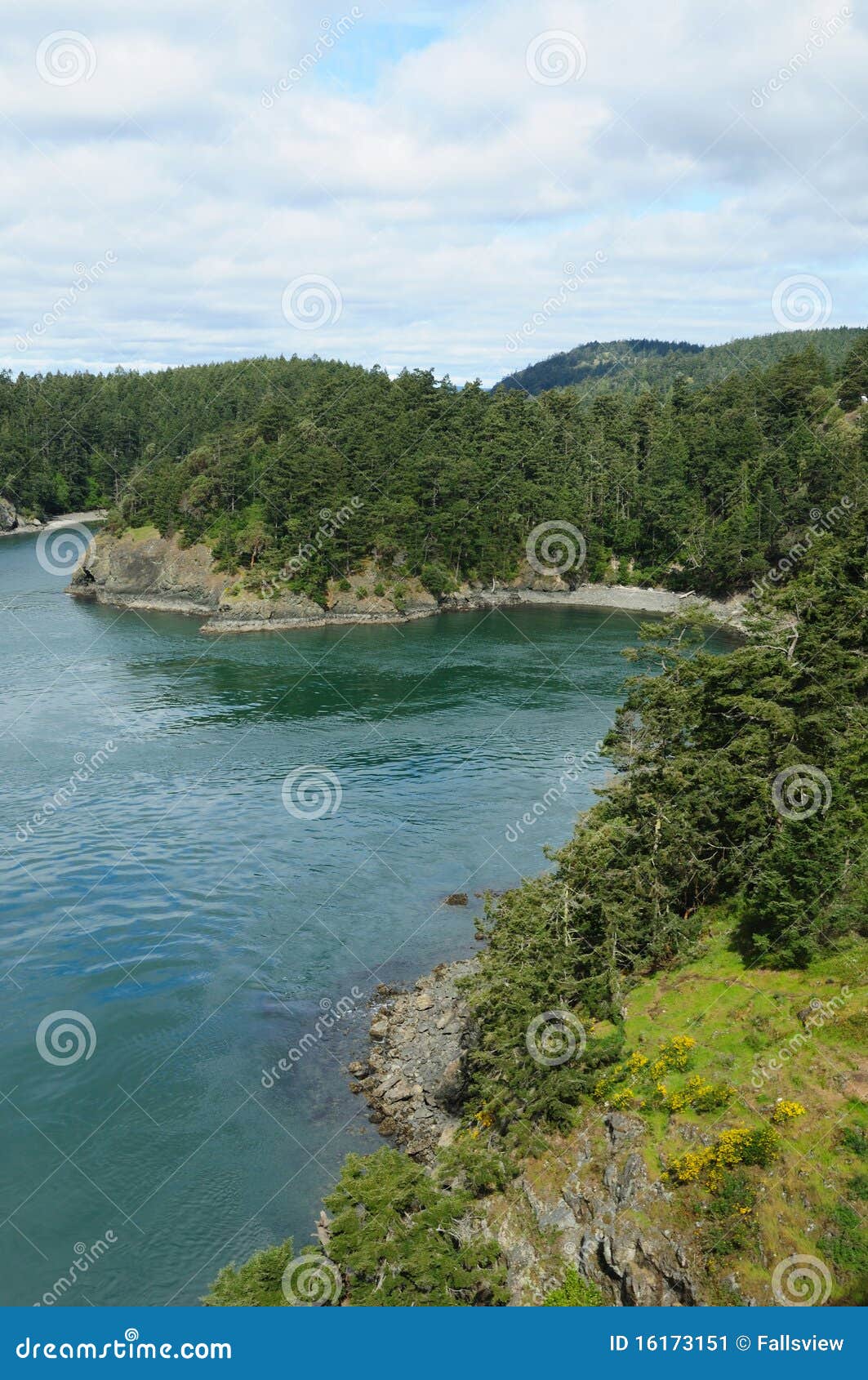 Deception pass state park stock image. Image of shore - 16173151