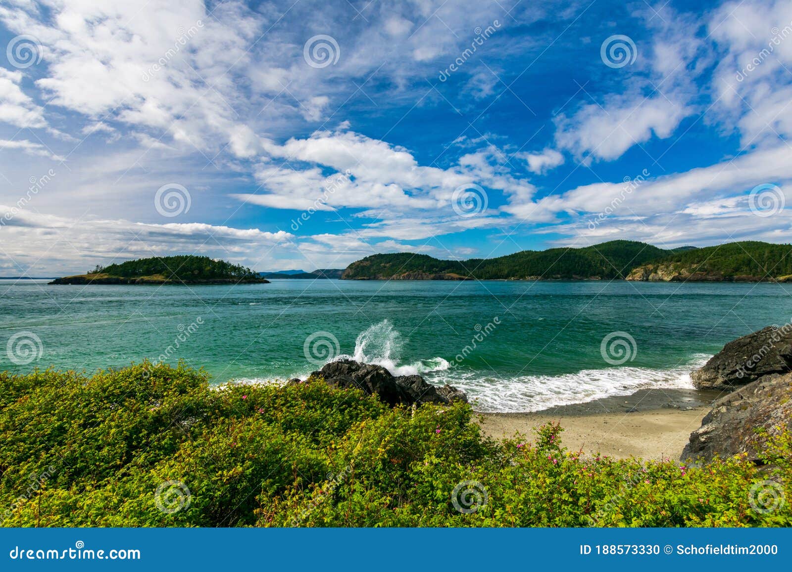 Deception Pass State Park stock photo. Image of shoreline - 188573330
