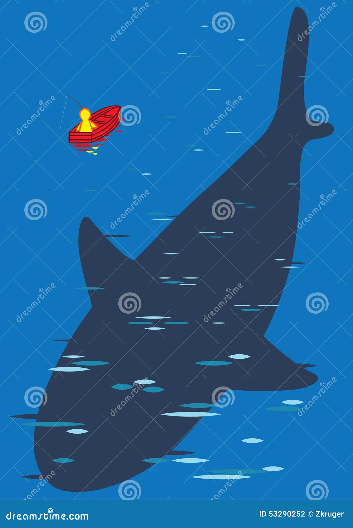 Deceptive Calm Risk Danger Concept Stock Vector - Illustration of ...