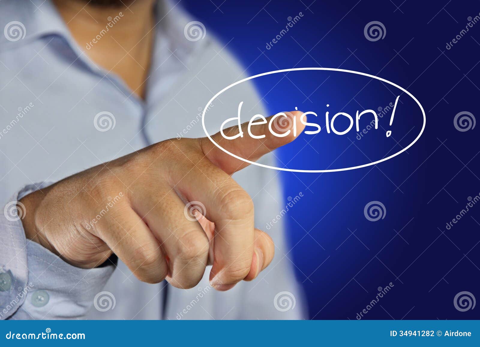 Deciding stock photo. Image of concept, businesspeople - 34941282