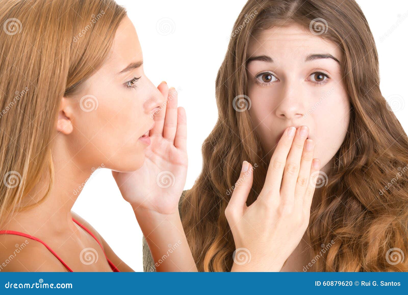 Decir un secreto foto de archivo. Imagen de labios, palabras - 60879620