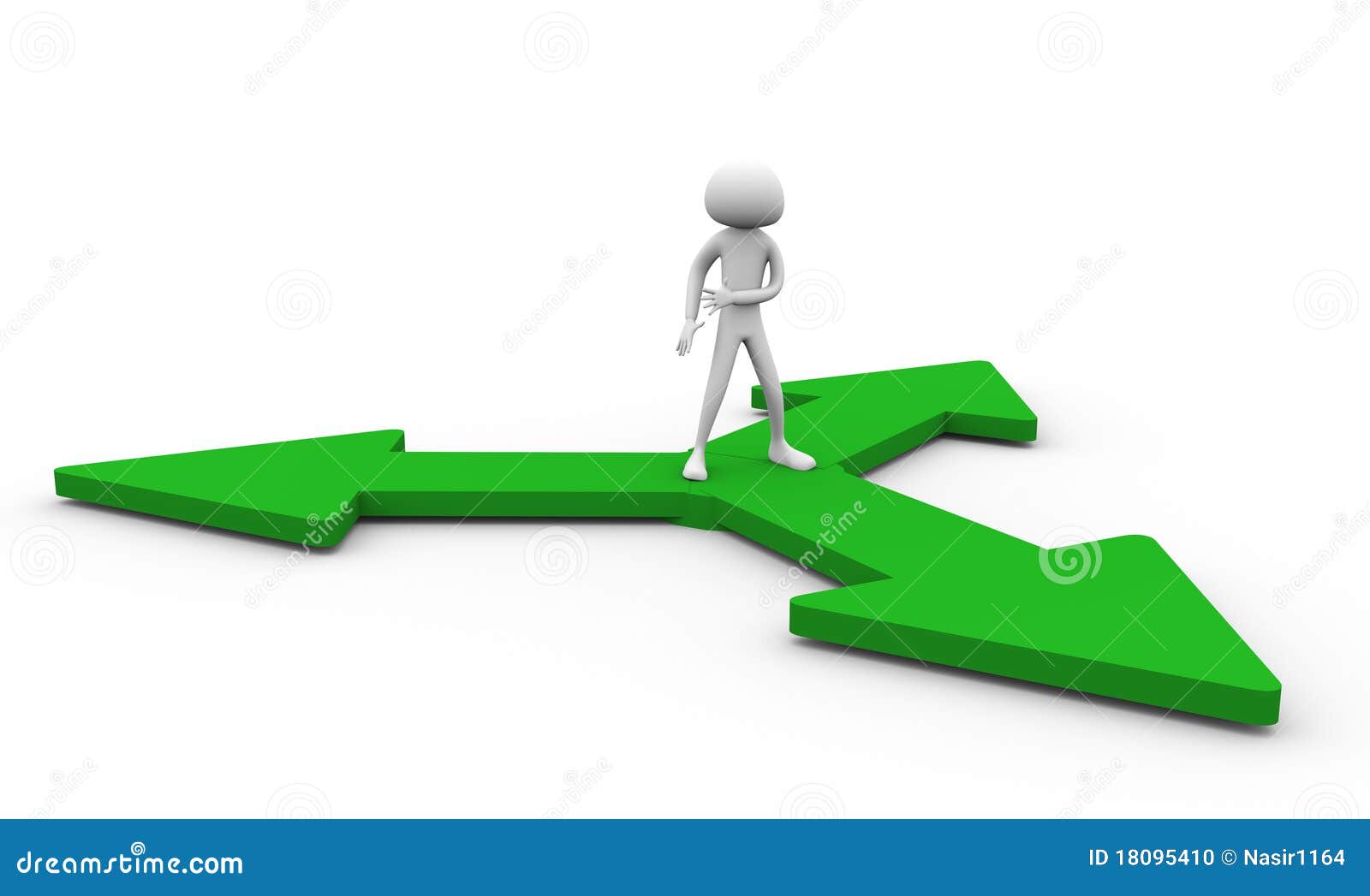 Decision stock illustration. Illustration of instructions - 18095410