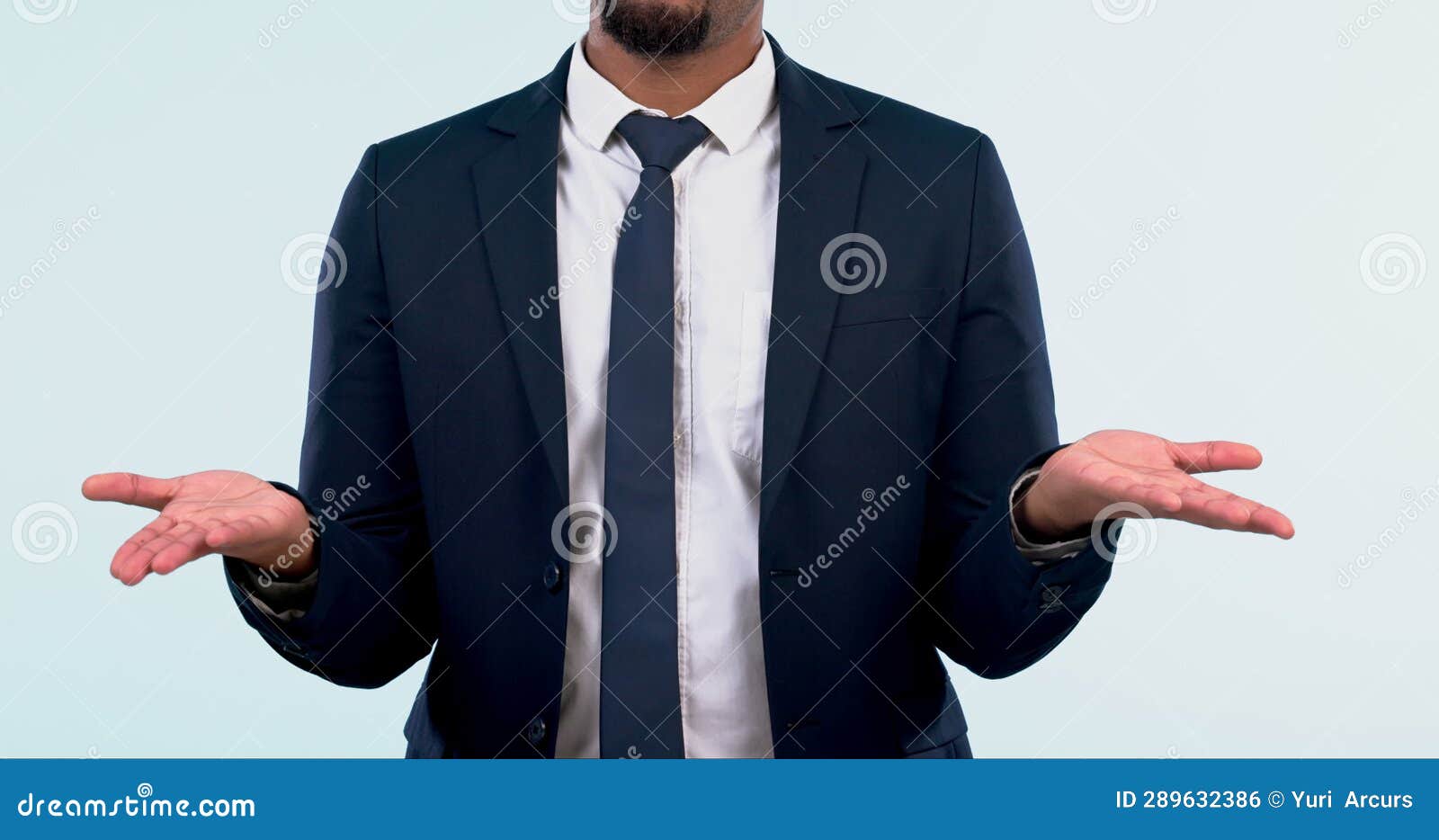 Decision, Choice and Hands of Man in Studio with Why, Questions or ...