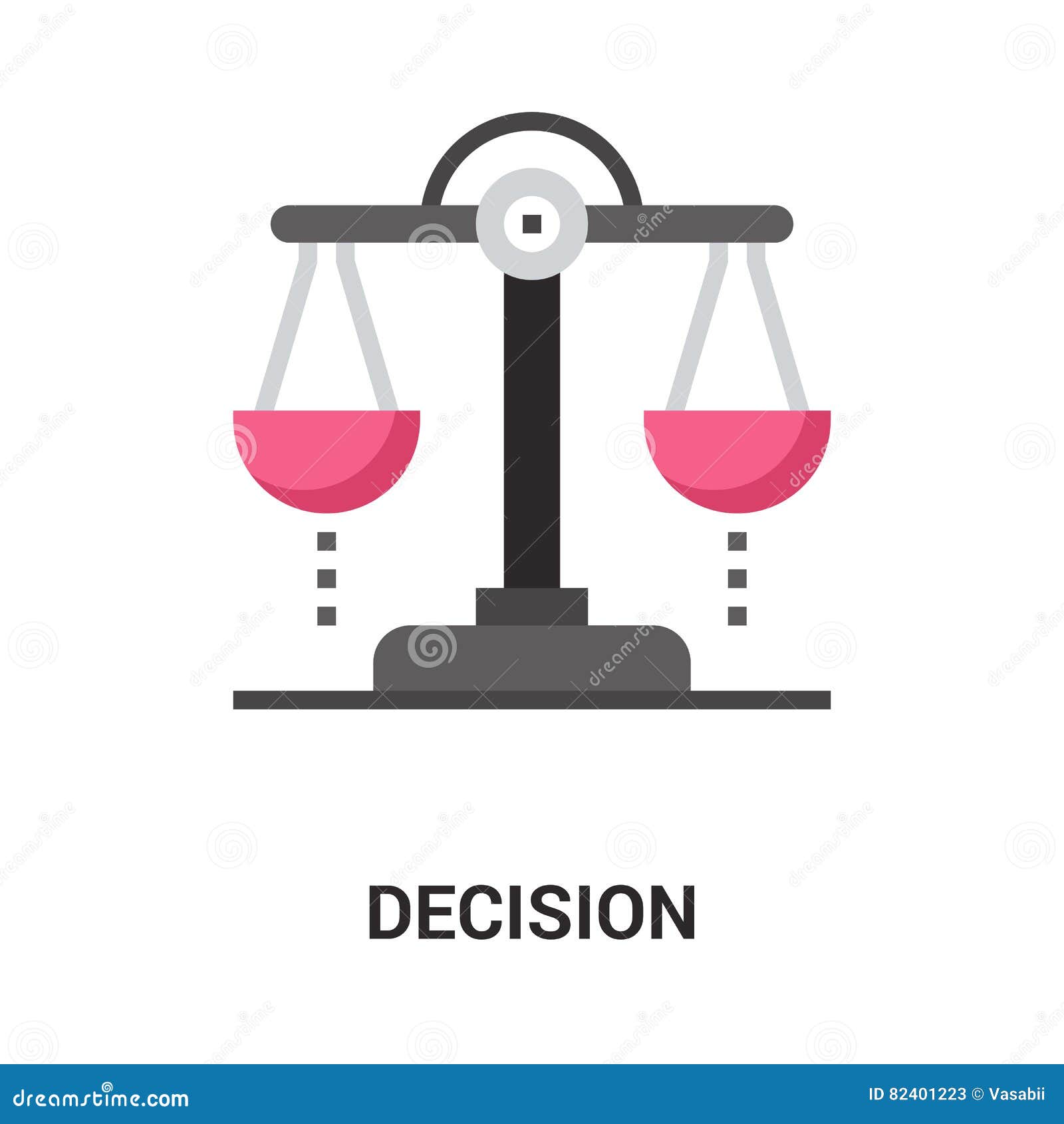 Decision icon concept stock vector. Illustration of marketing - 82401223