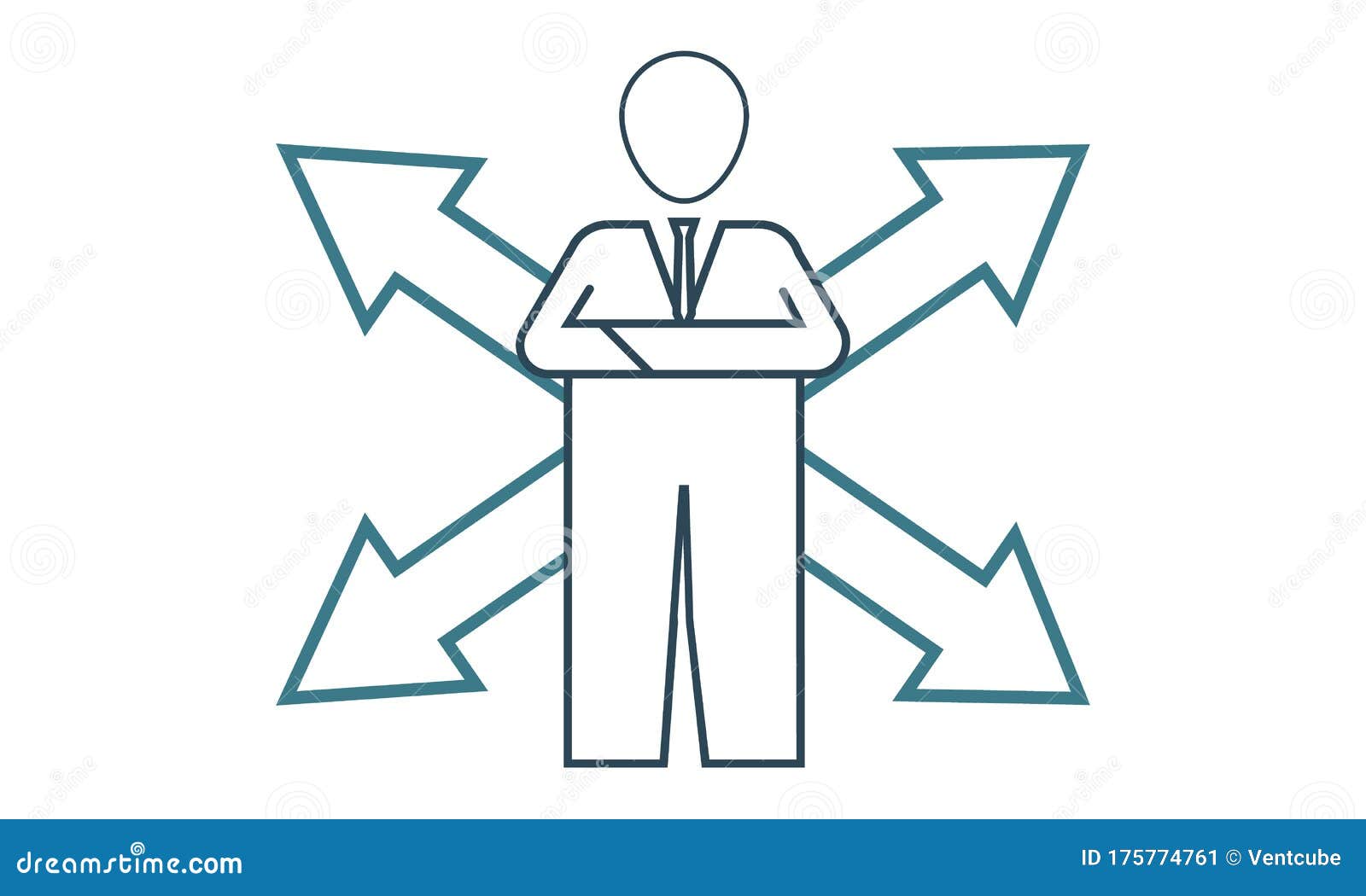 Decision Icon Sign Symbol Vector Illustration Stock Illustration ...