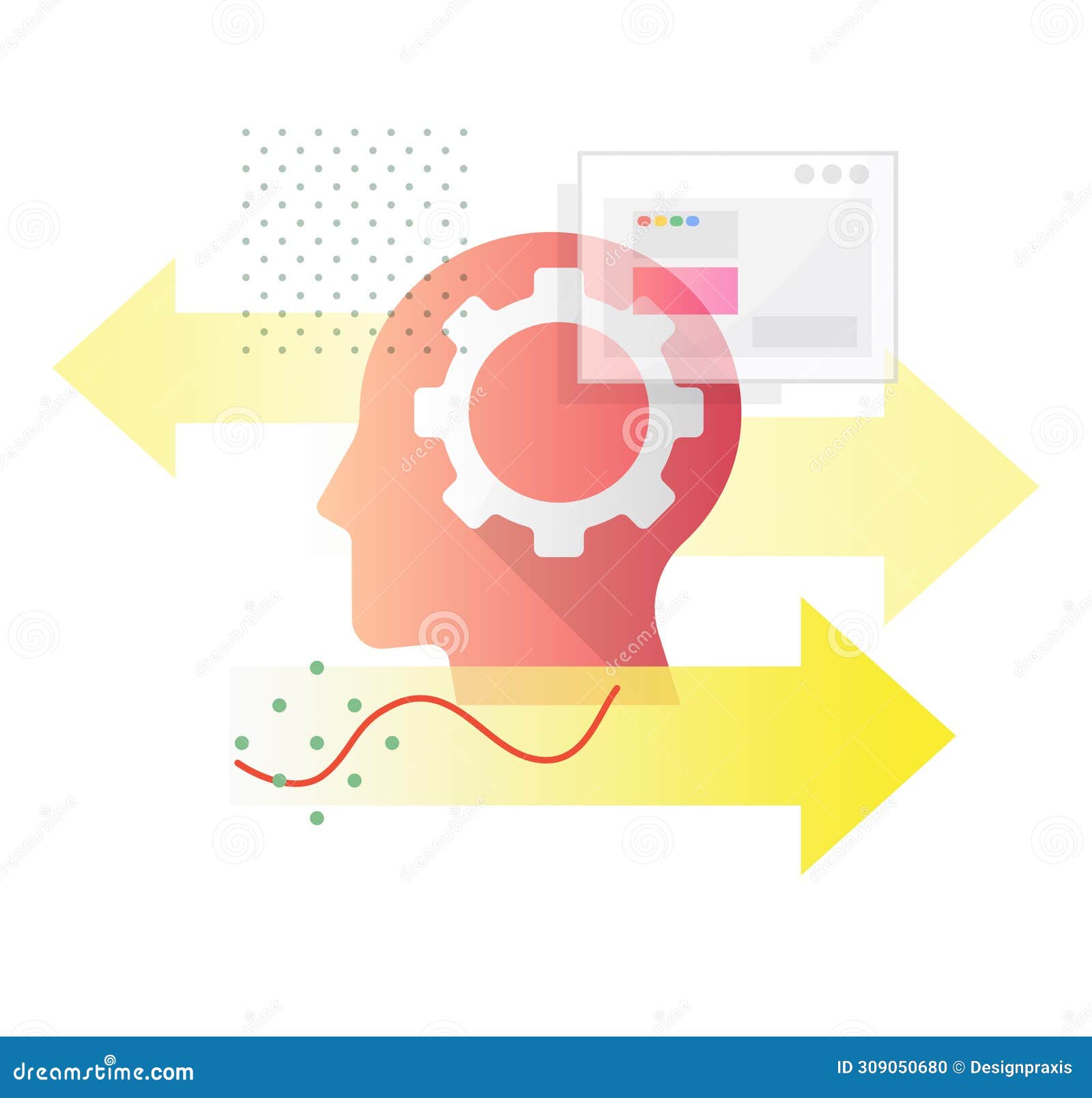Decision Intelligence - Igniting the Brain Working Process - Icon Stock ...