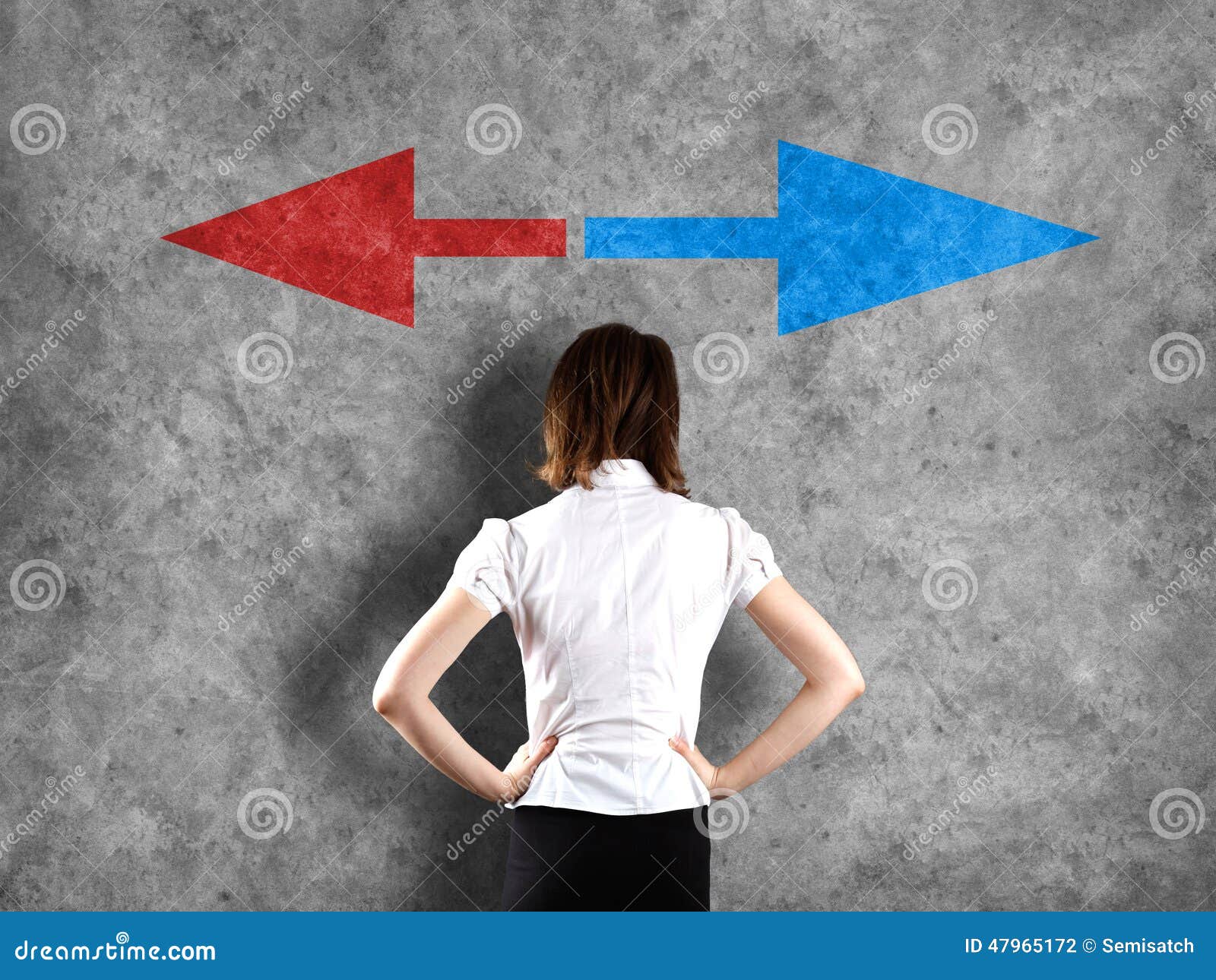 Decision making concept stock photo. Image of person - 47965172