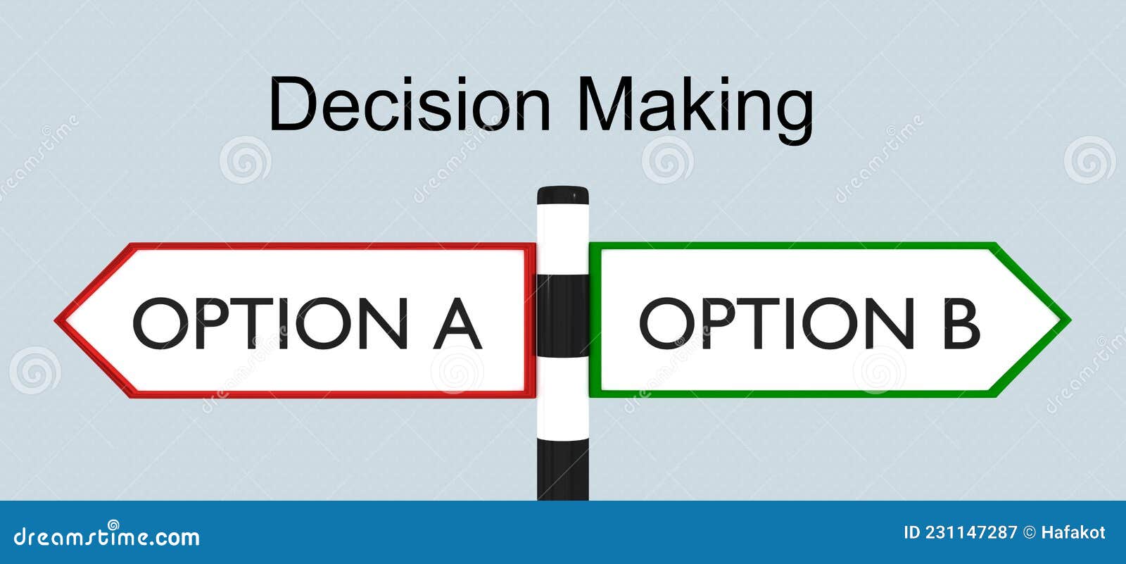Decision Making concept stock illustration. Illustration of choose ...
