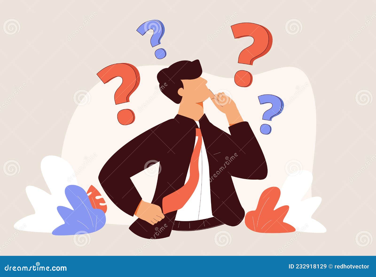 Decision Making Confusion and Successful Option Choice Tiny Person ...