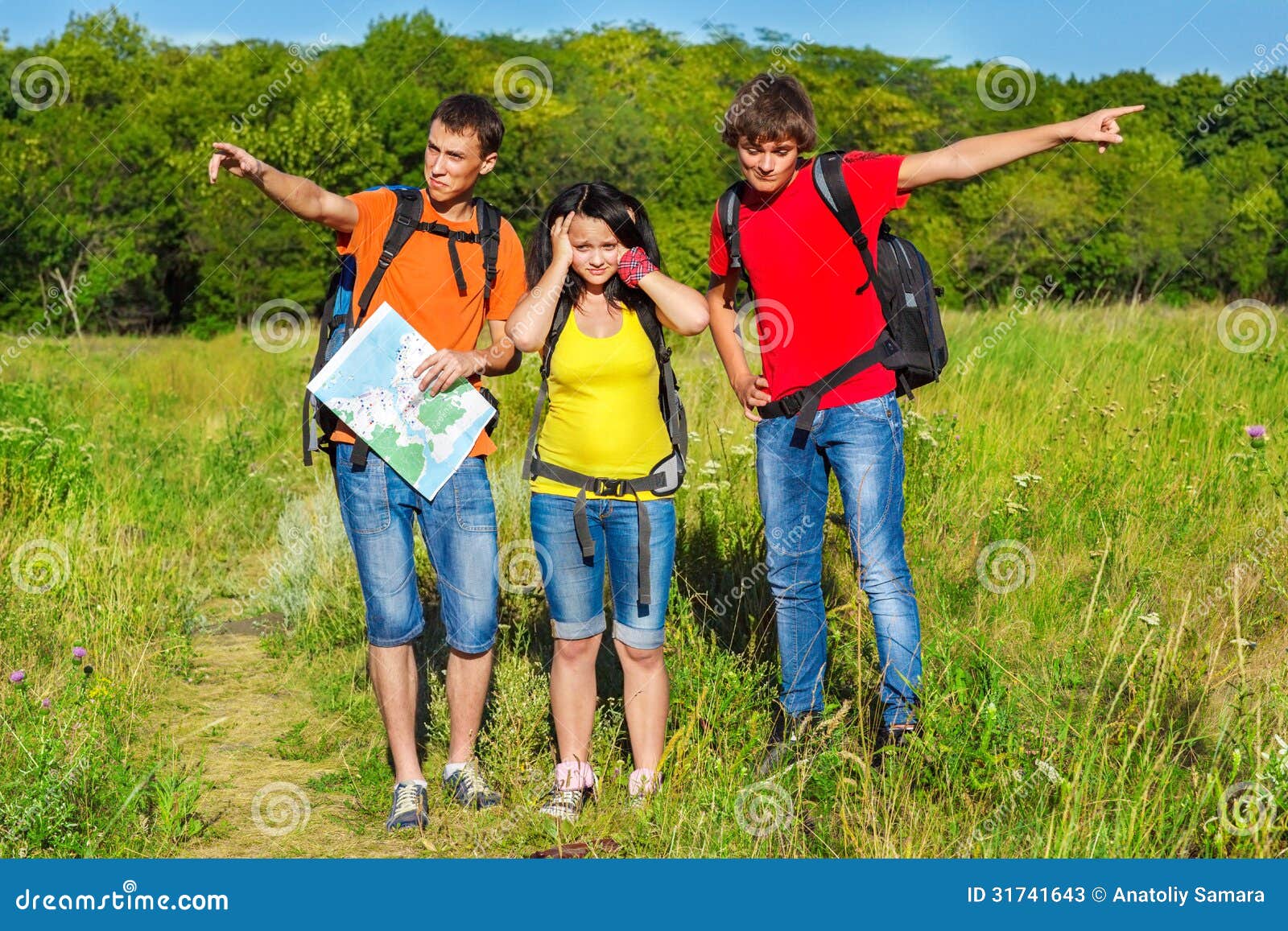 Decision making stock image. Image of quarrel, campus - 31741643