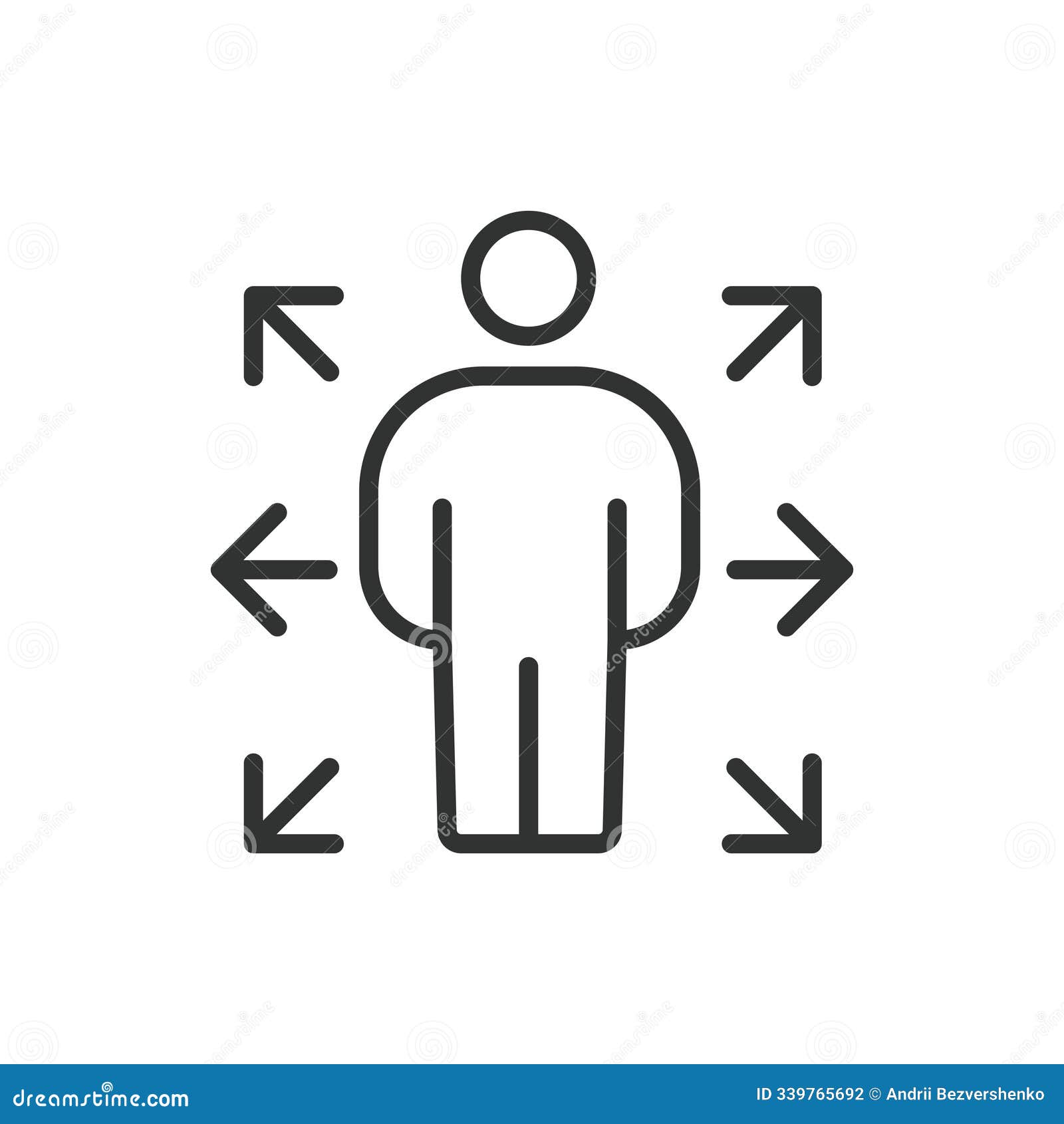 Decision Making, In Line Design. Decision Making, Choices, Strategy ...