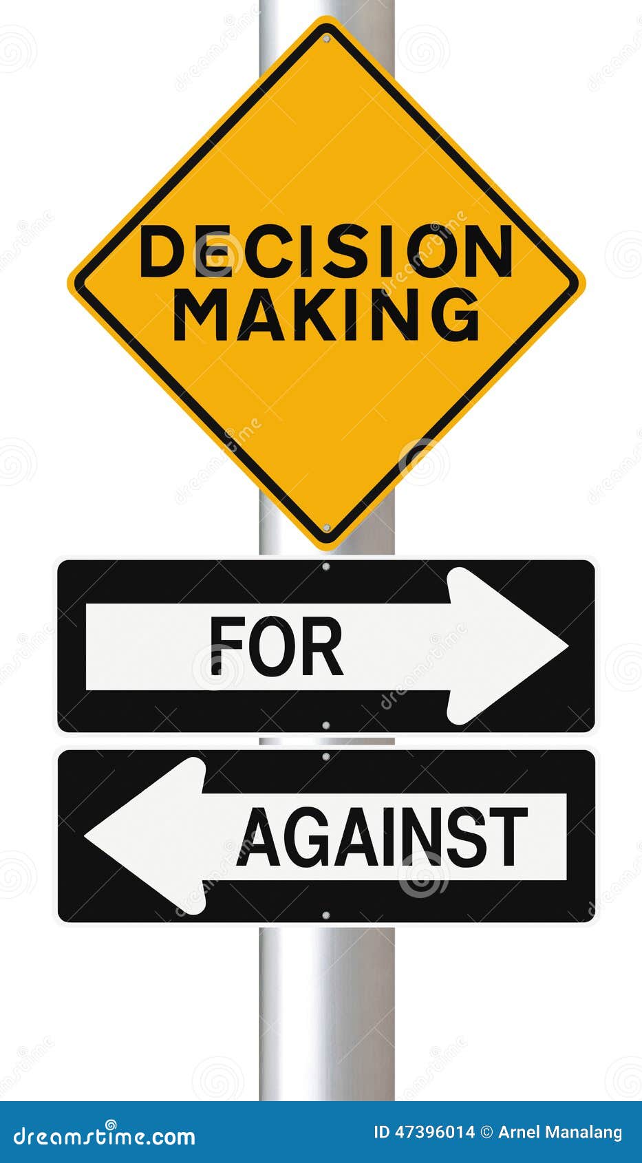 Decision-making Sign Board Royalty-Free Stock Photography ...